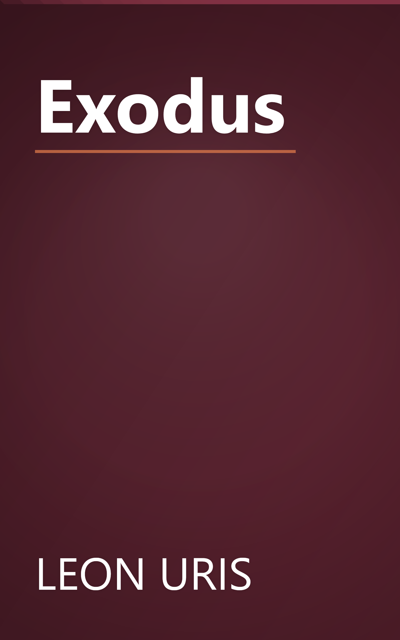 Exodus book cover