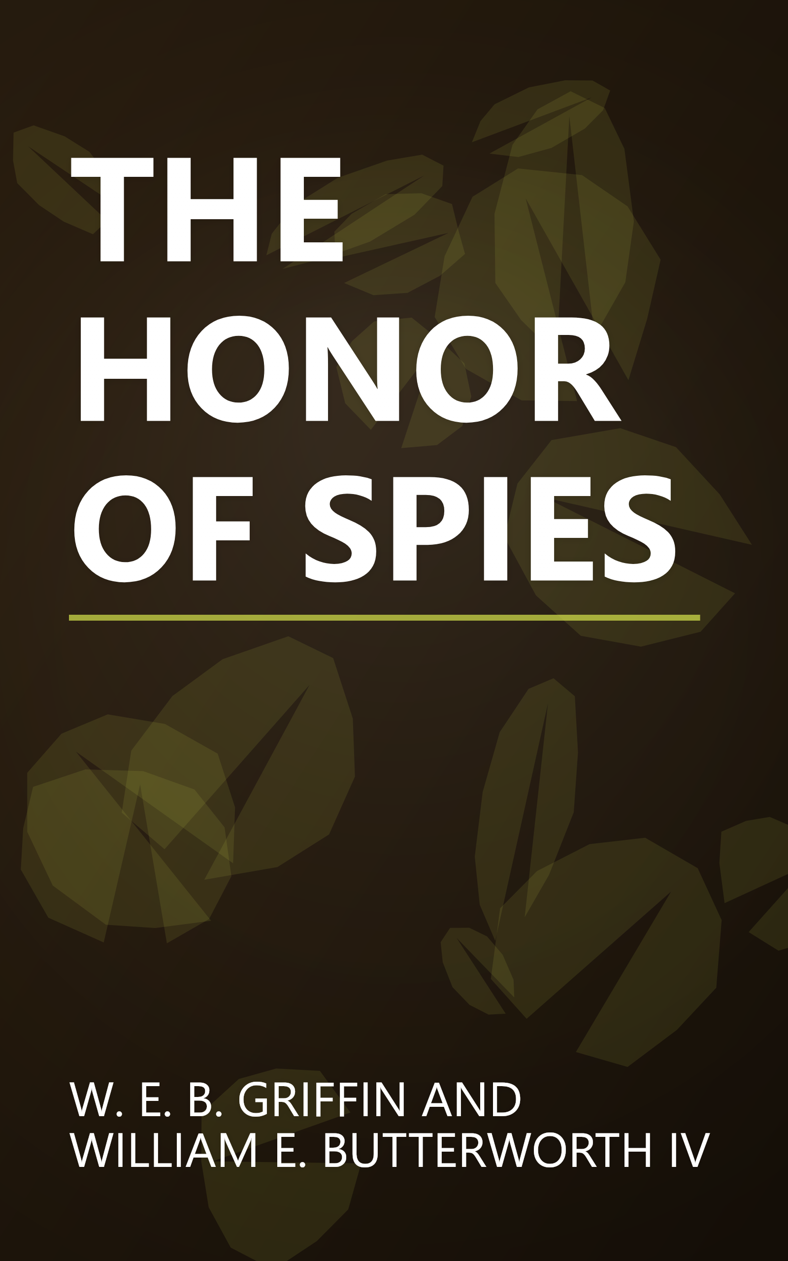 THE HONOR OF SPIES book cover