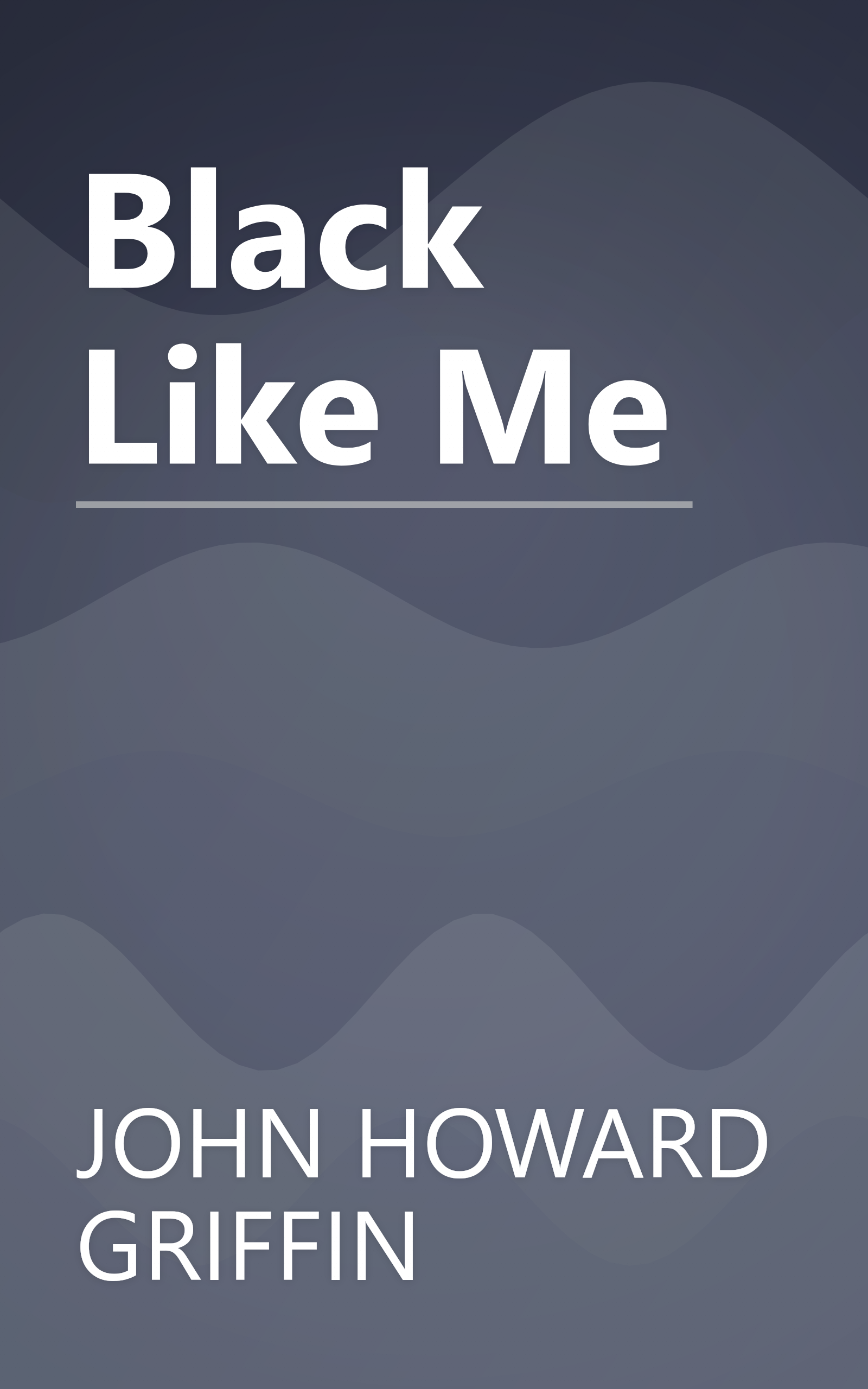 Black Like Me book cover