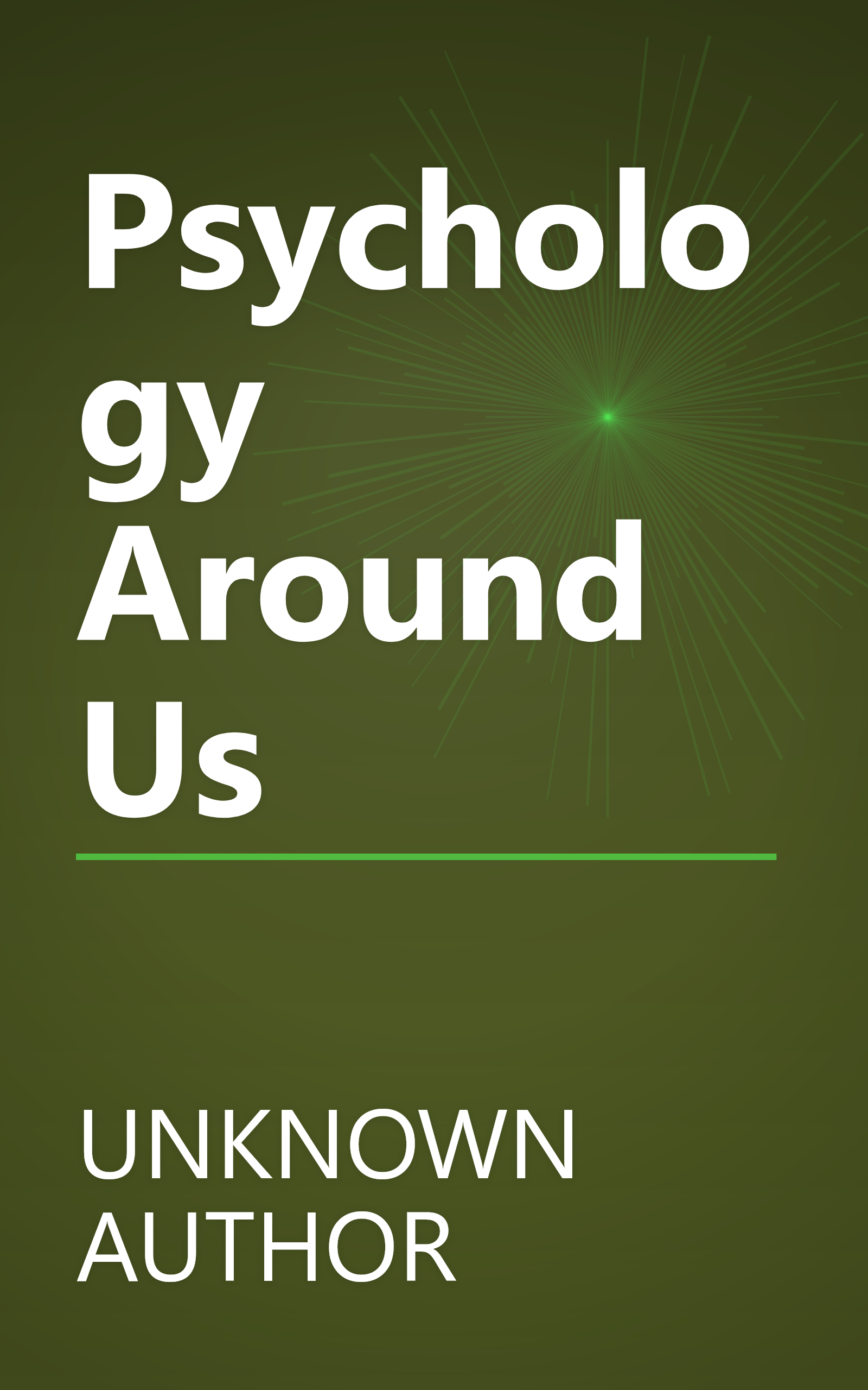 Psychology Around Us book cover