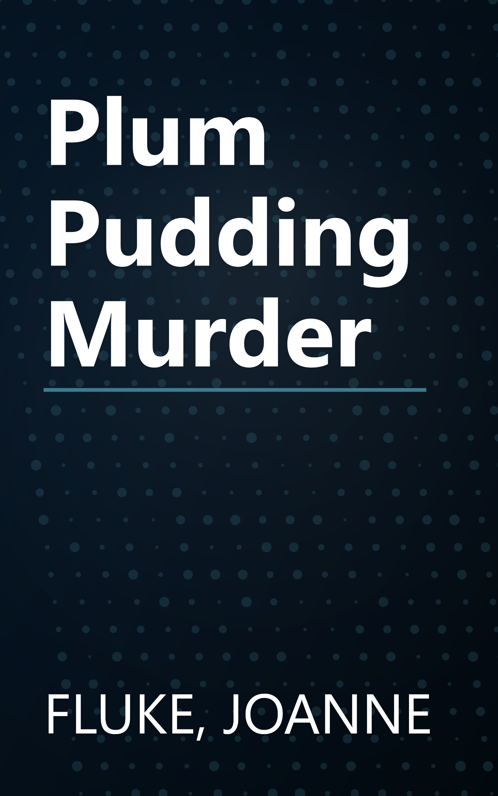 Plum Pudding Murder book cover