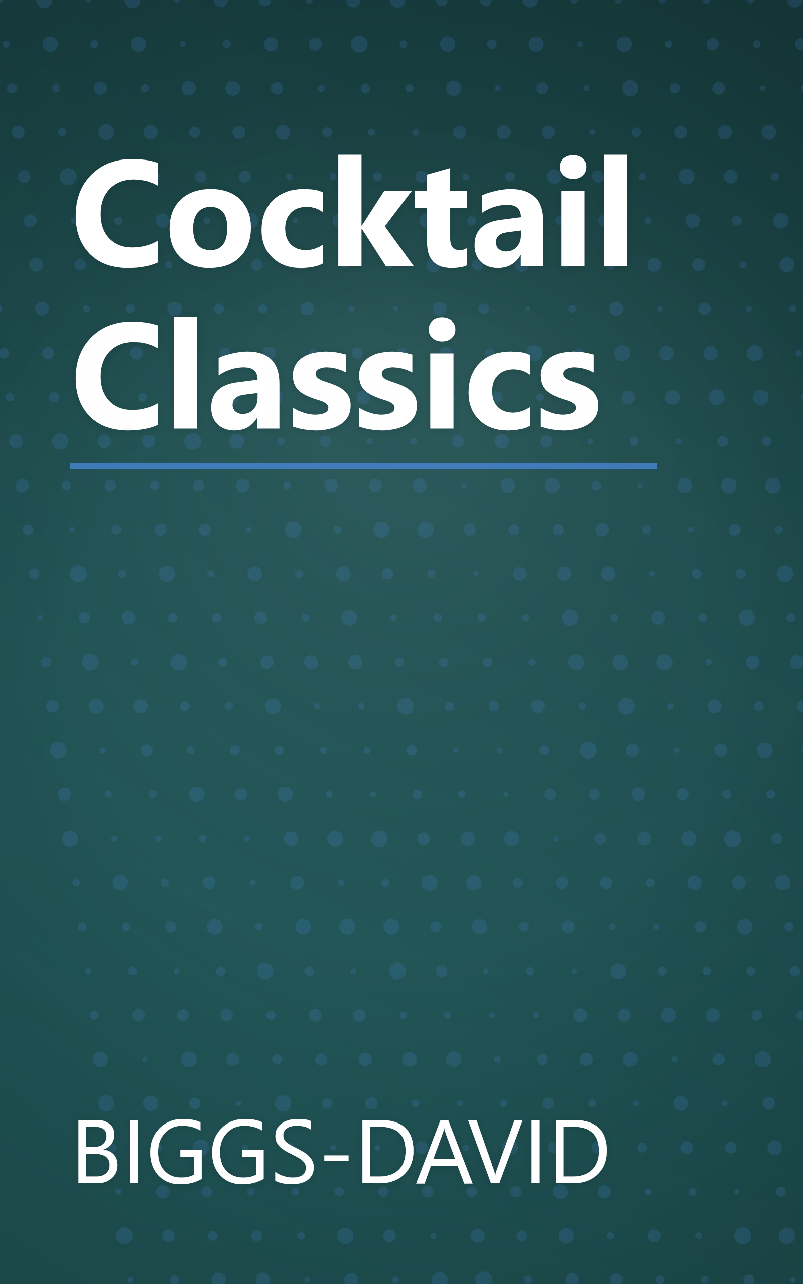 Cocktail Classics book cover