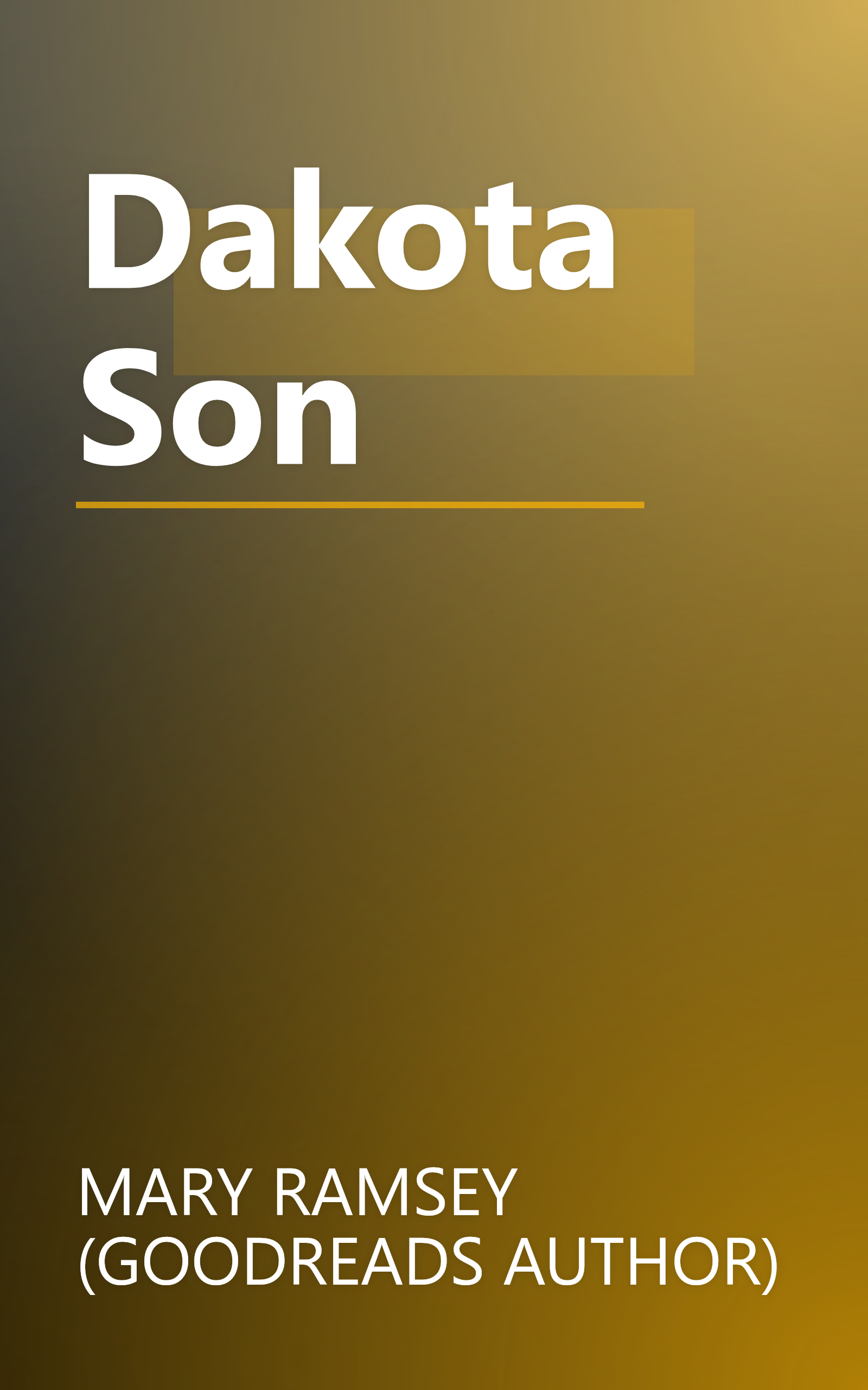 Dakota Son book cover