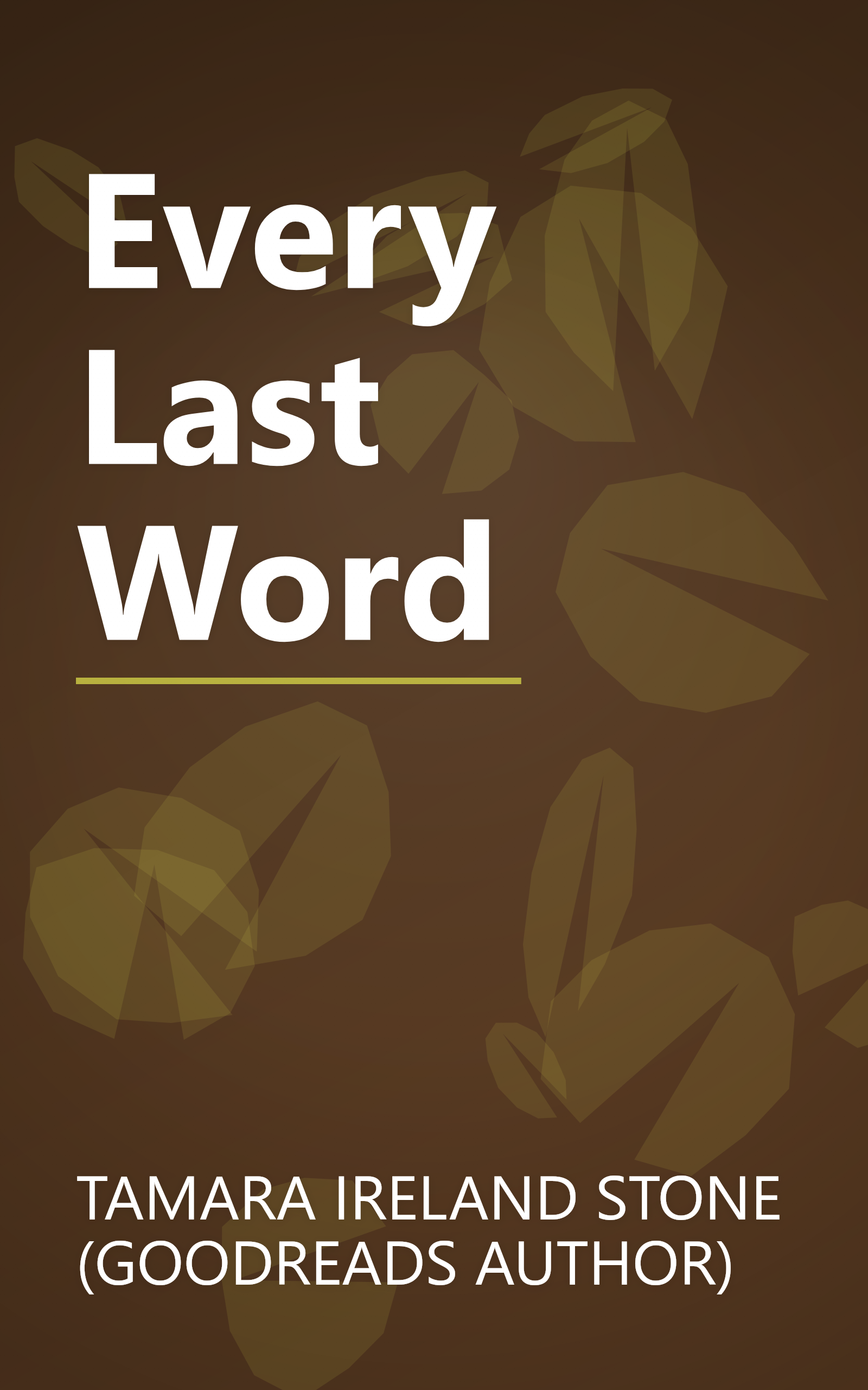 Every Last Word book cover