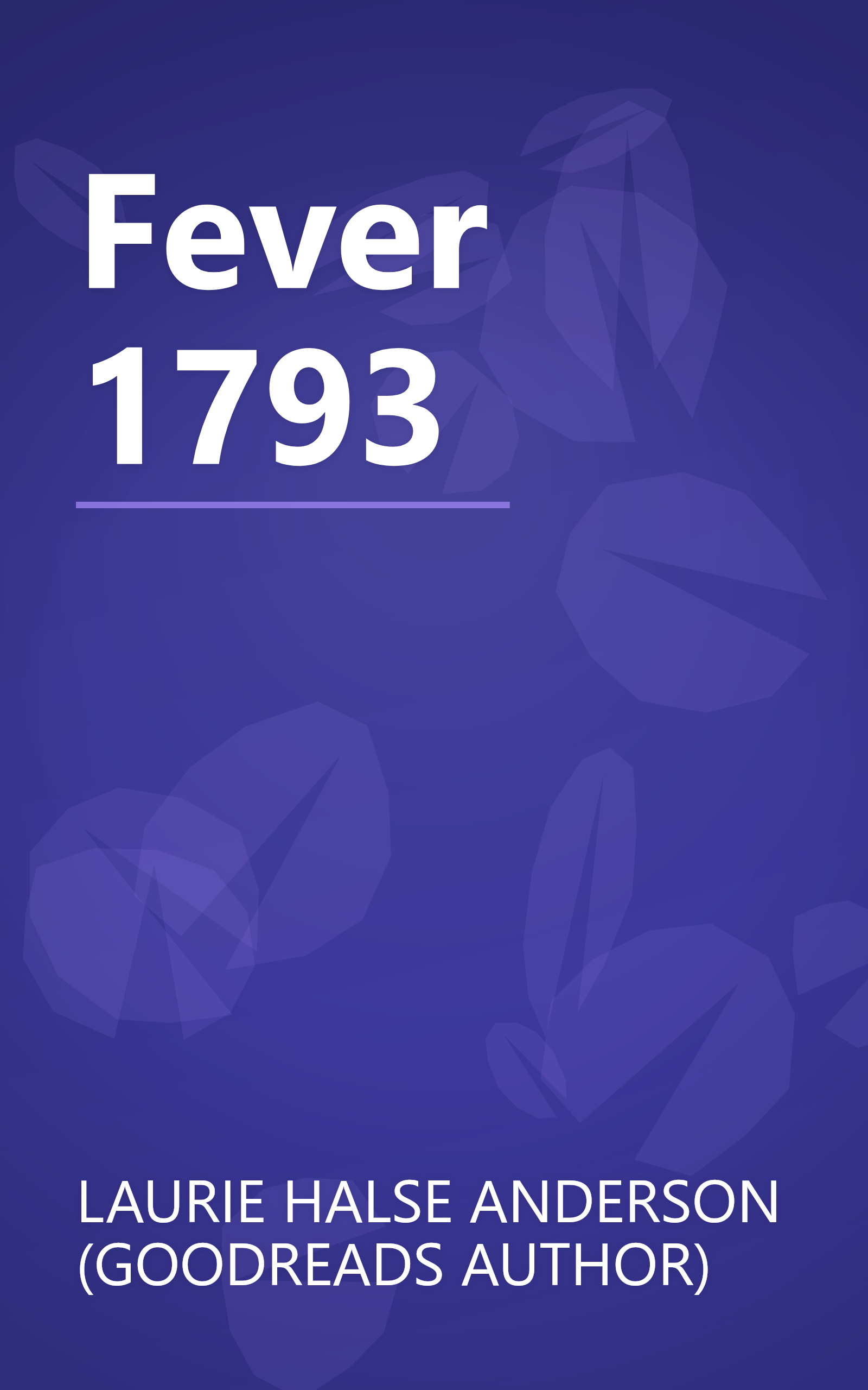 Fever 1793 book cover
