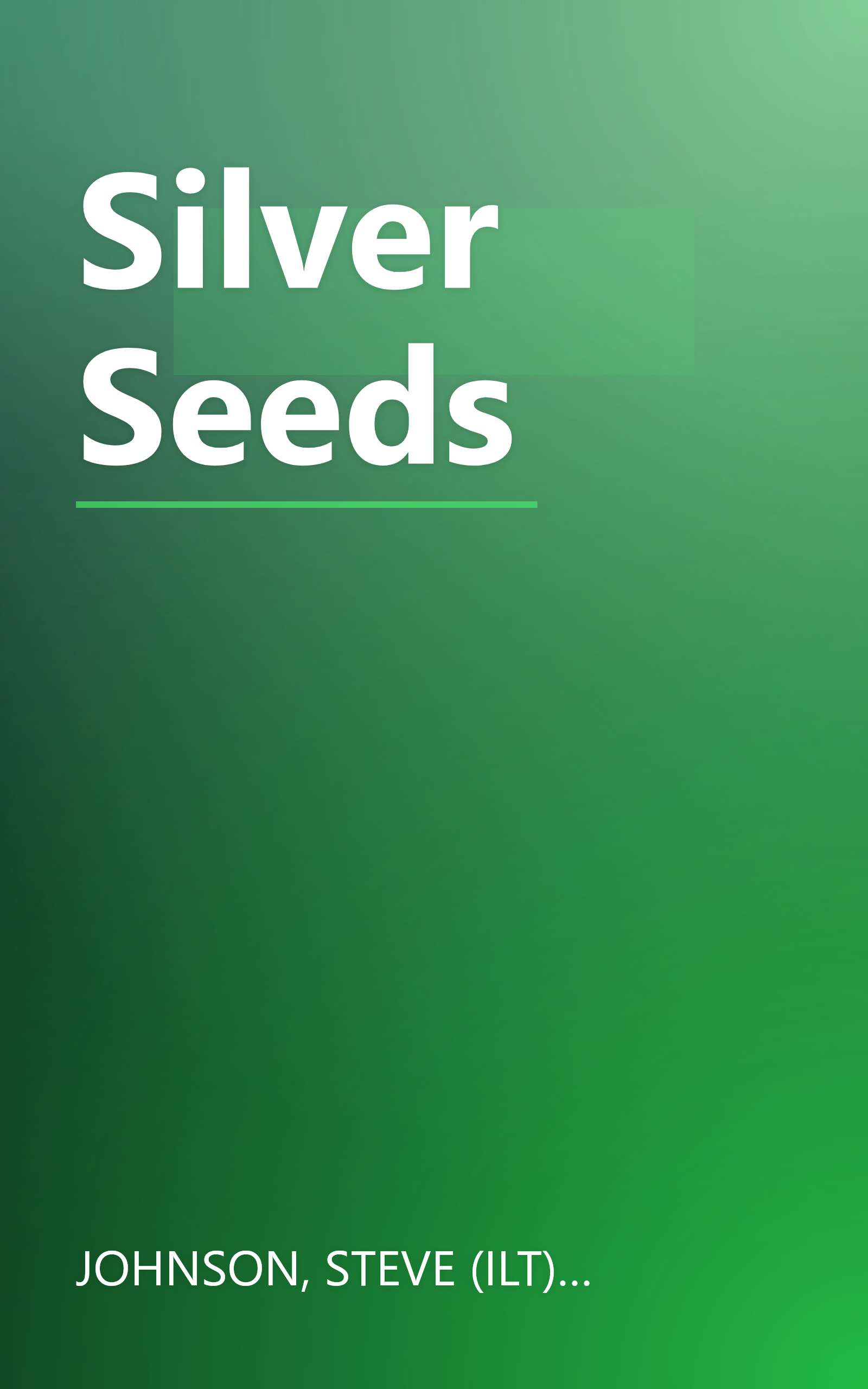 Silver Seeds book cover