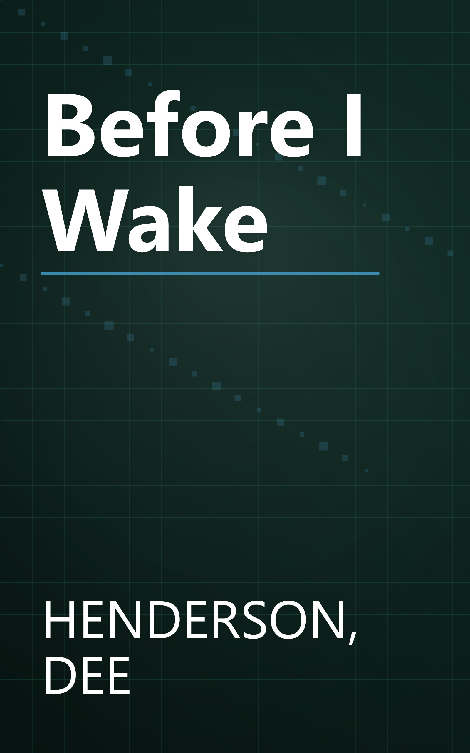 Before I Wake book cover