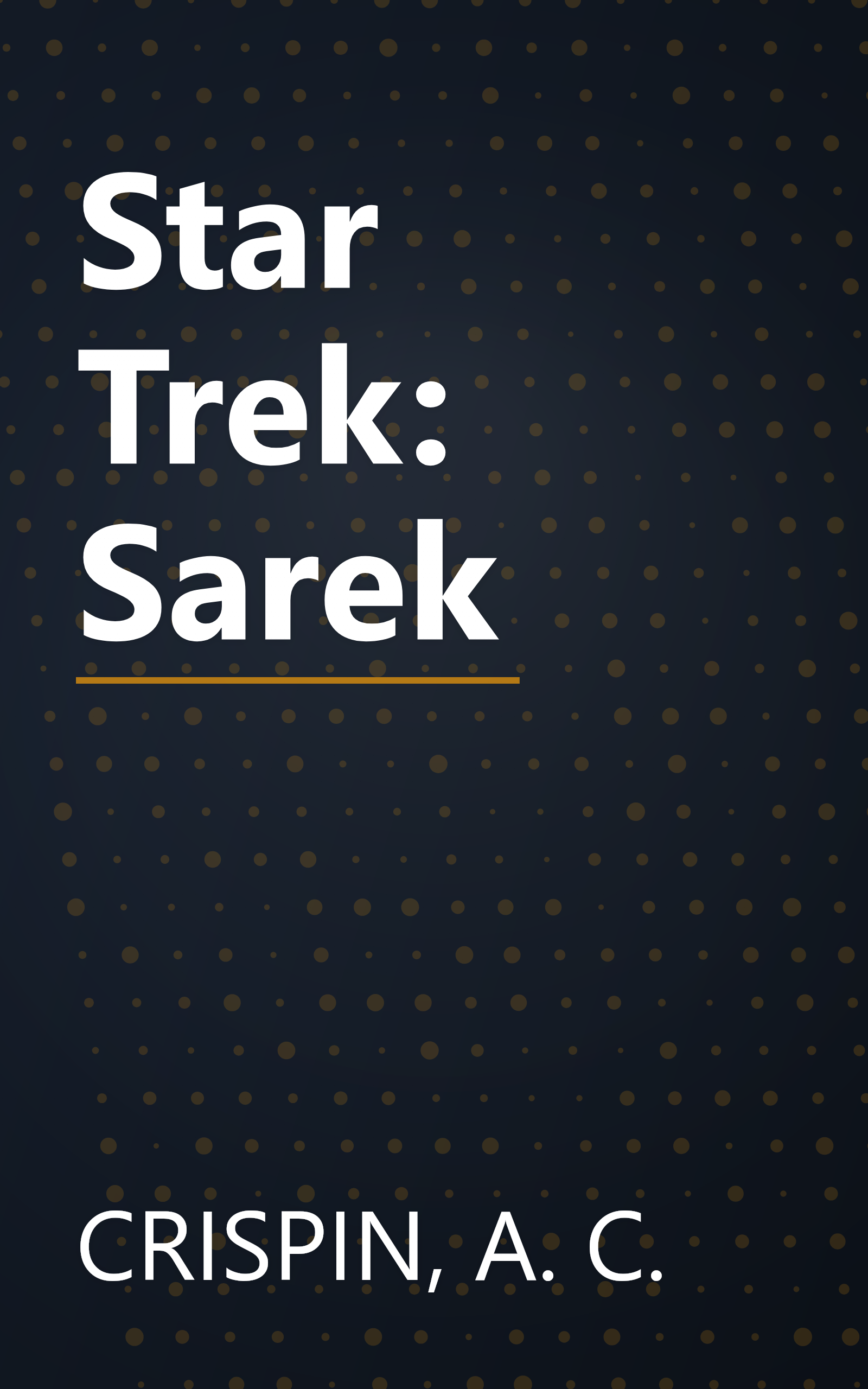 Star Trek: Sarek book cover