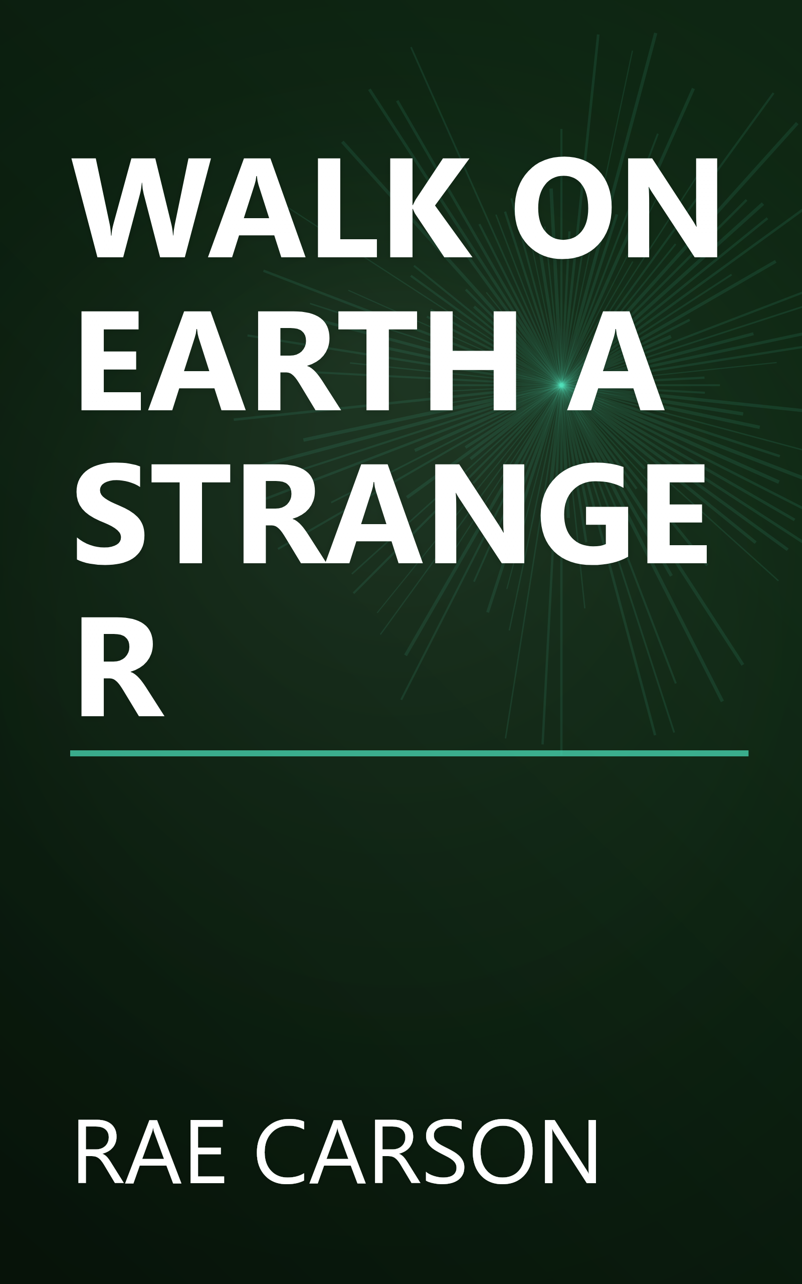 WALK ON EARTH A STRANGER book cover