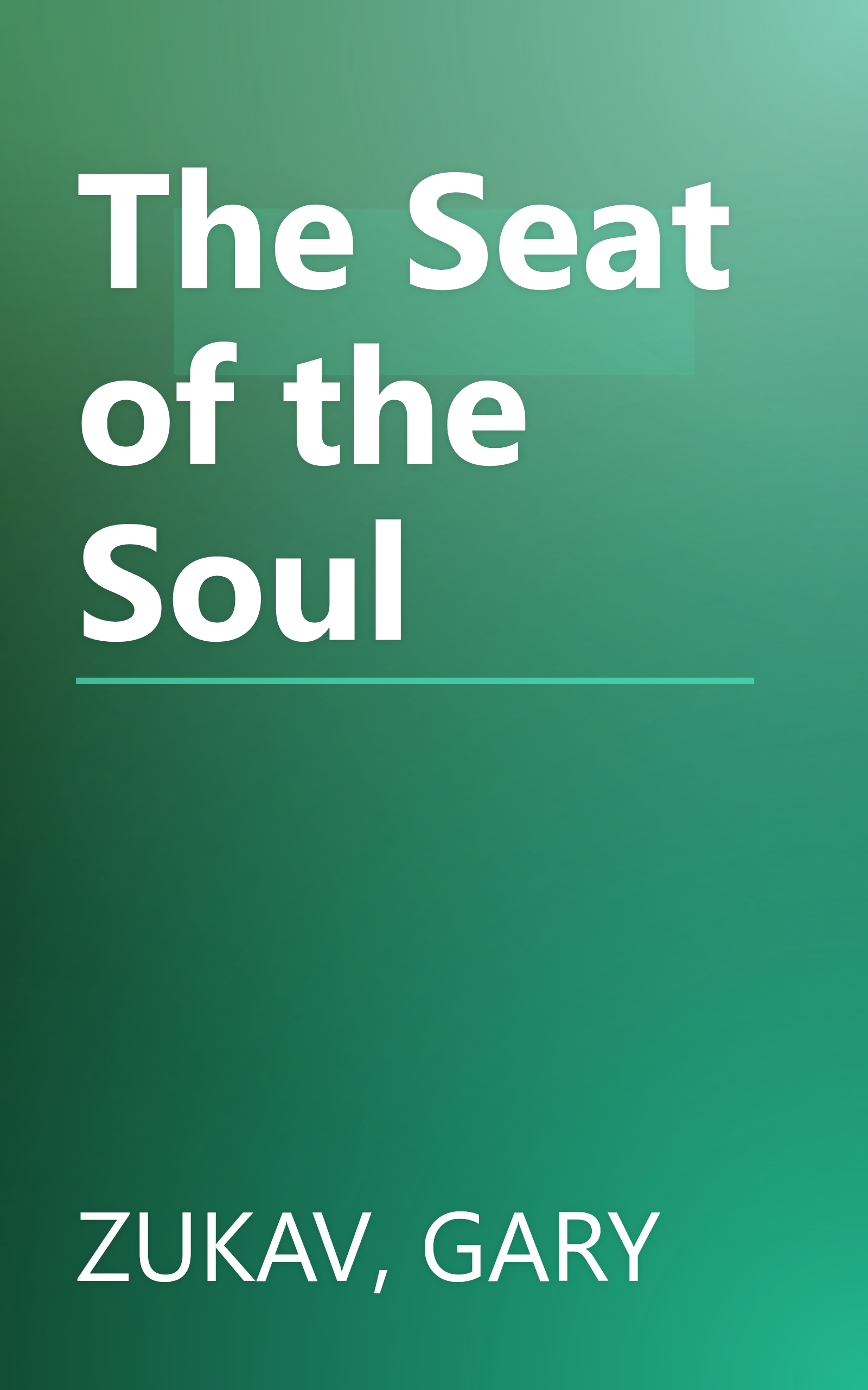 The Seat of the Soul book cover