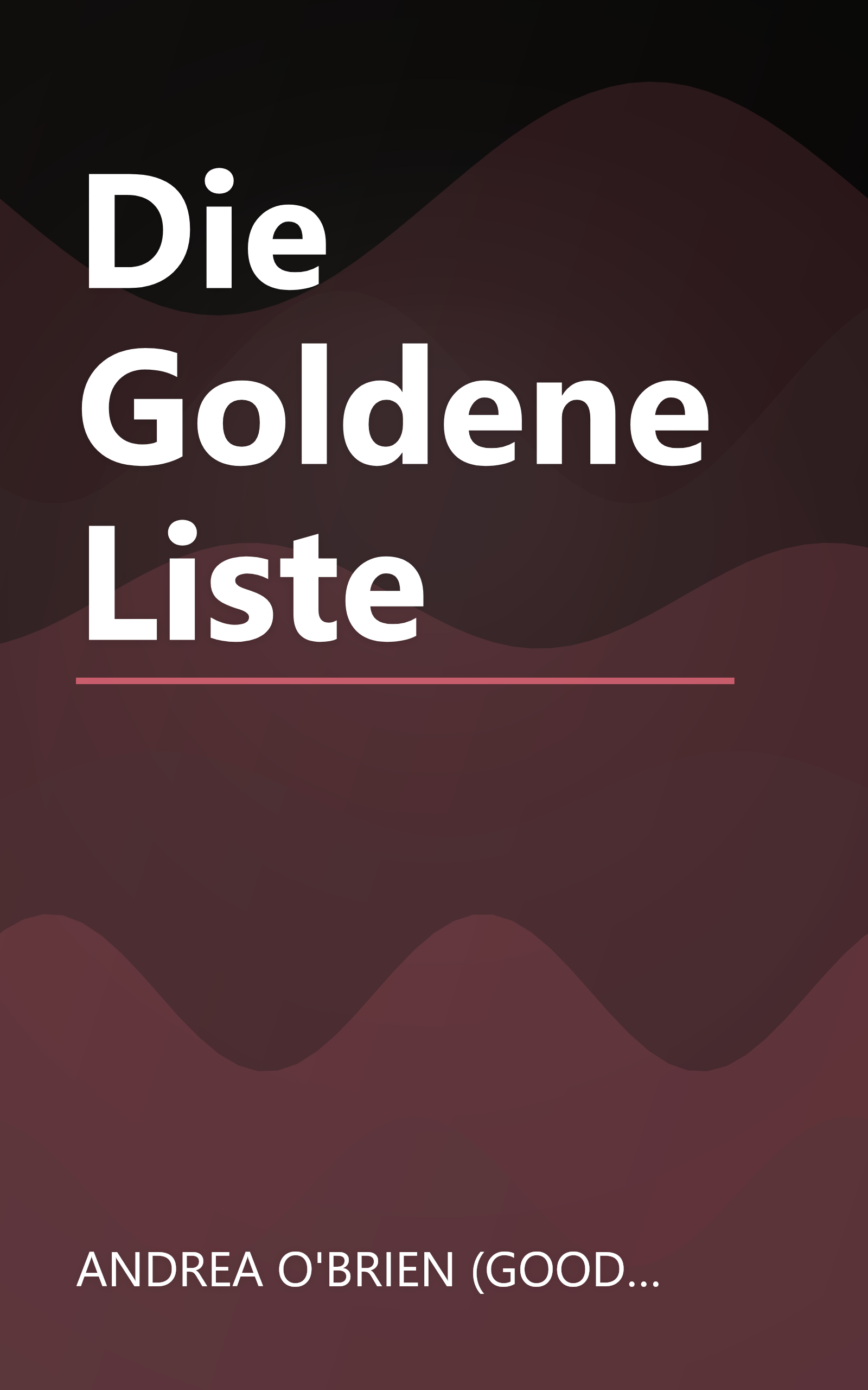 Die Goldene Liste book cover