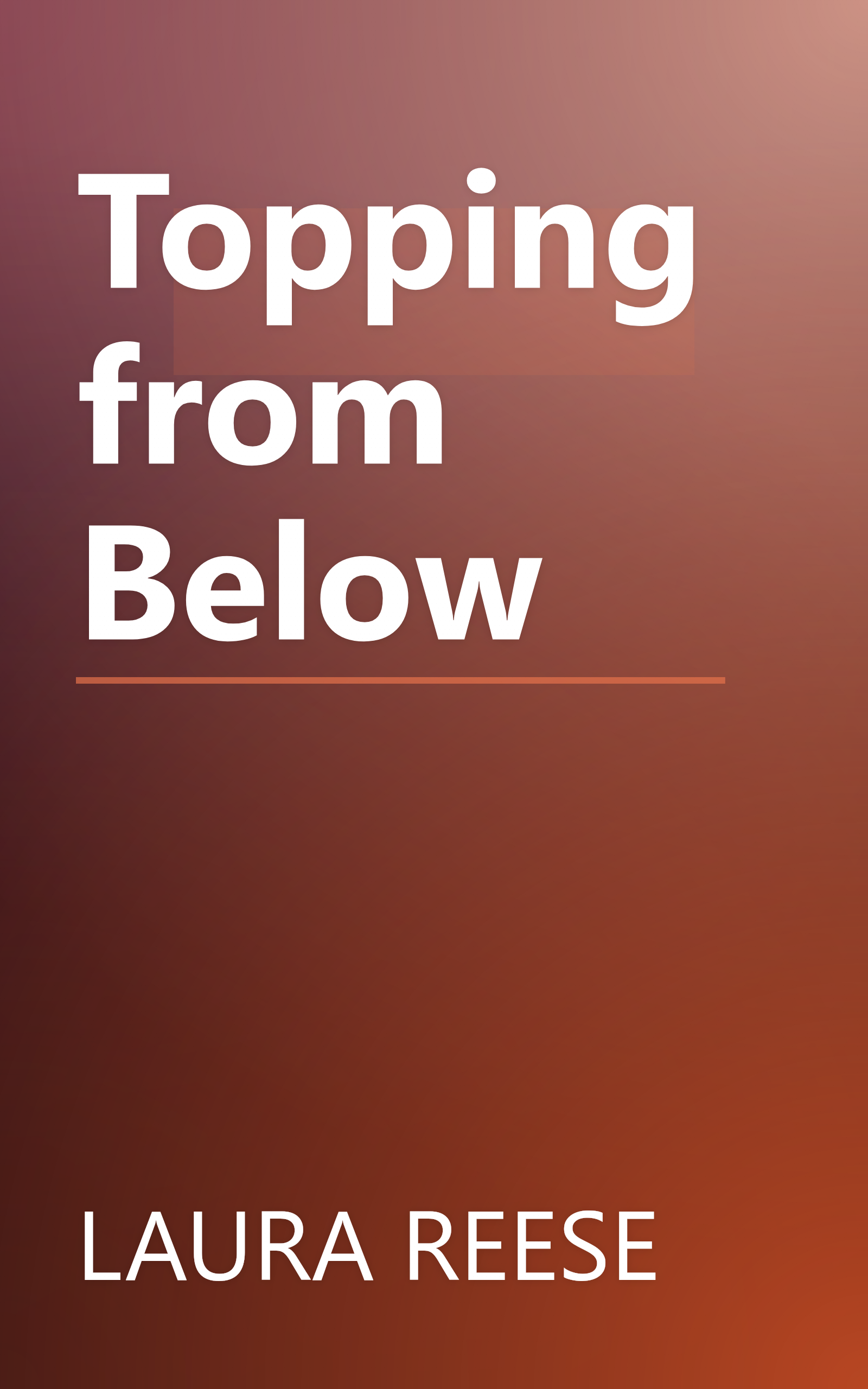 Topping from Below book cover