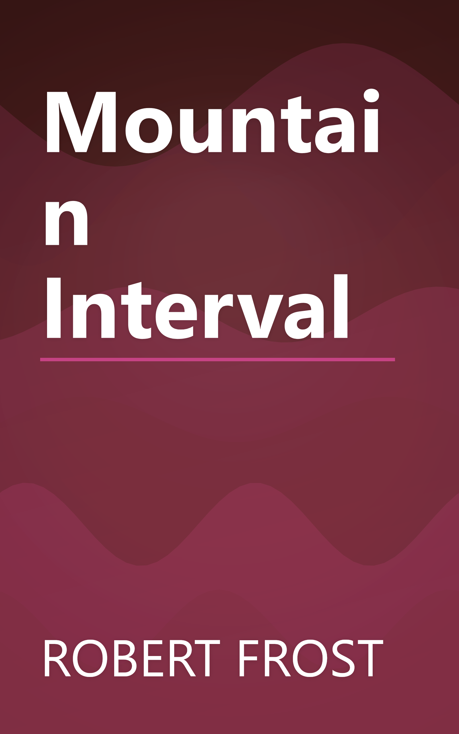 Mountain Interval book cover