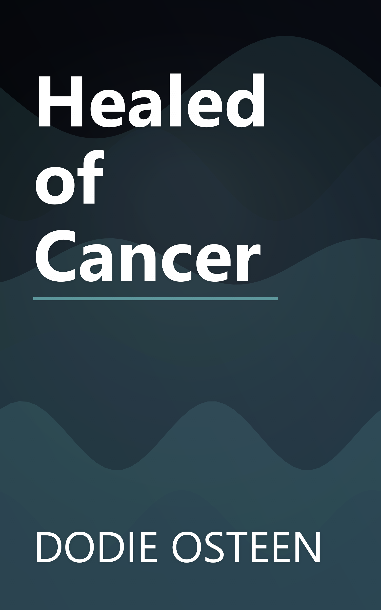 Healed of Cancer book cover