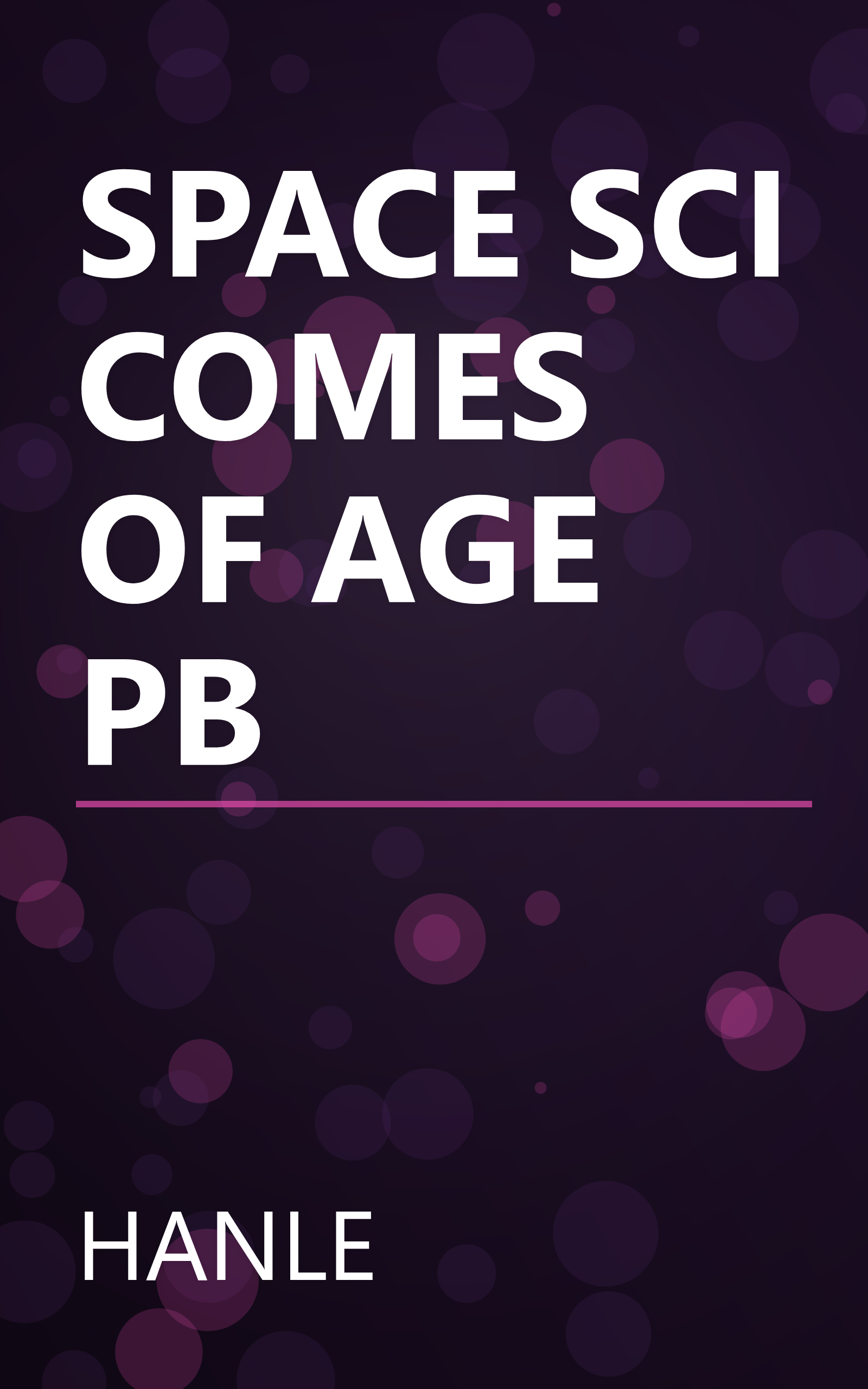 SPACE SCI COMES OF AGE PB book cover