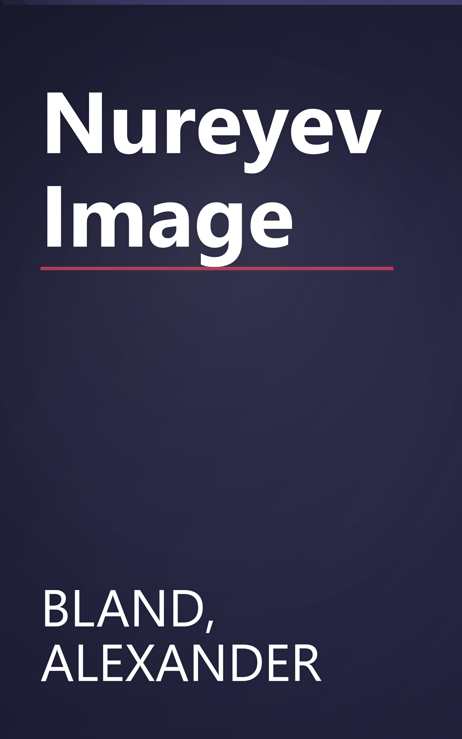 Nureyev Image book cover