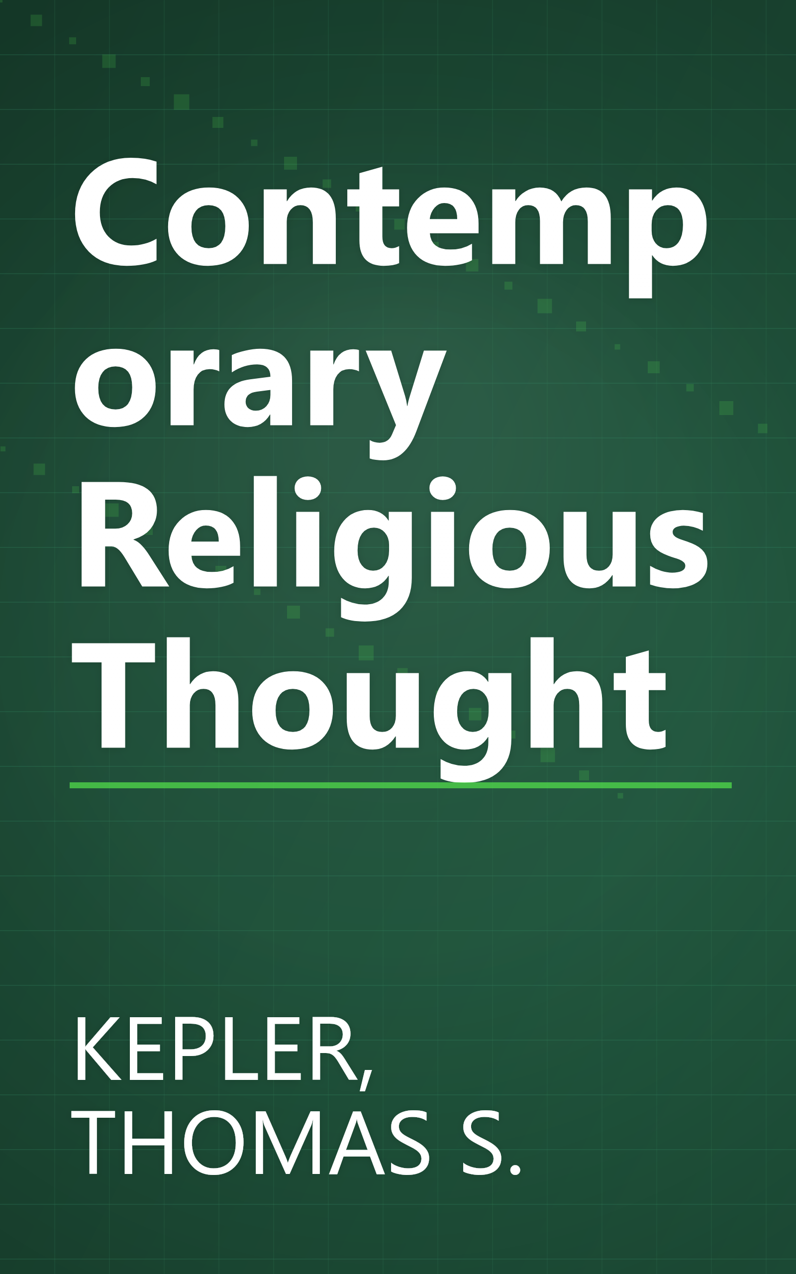 Contemporary Religious Thought book cover