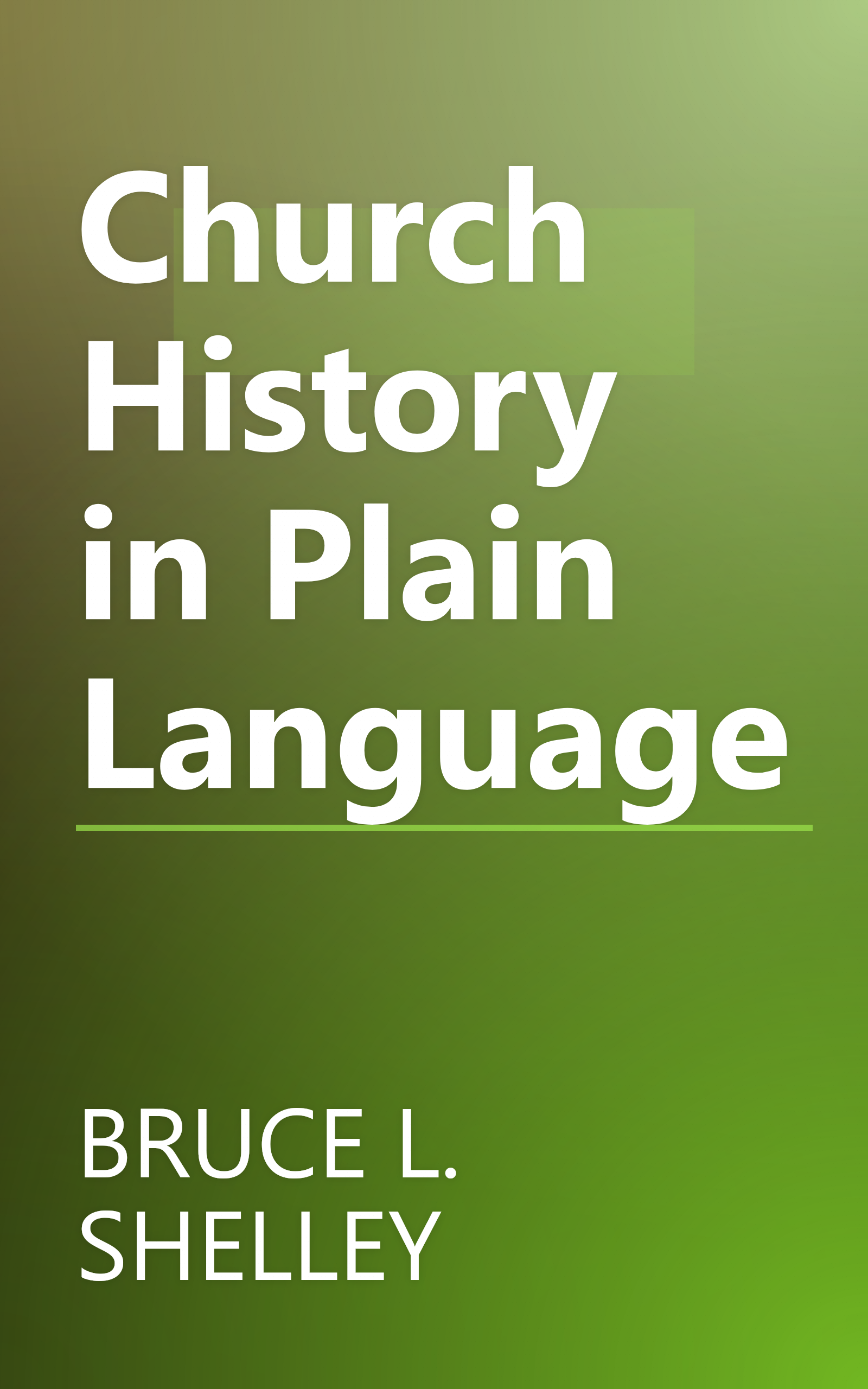 Church History in Plain Language book cover