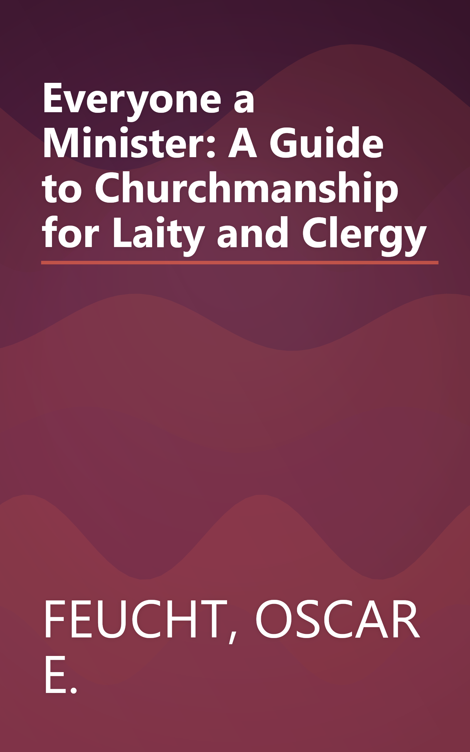 Everyone a Minister: A Guide to Churchmanship for Laity and Clergy book cover