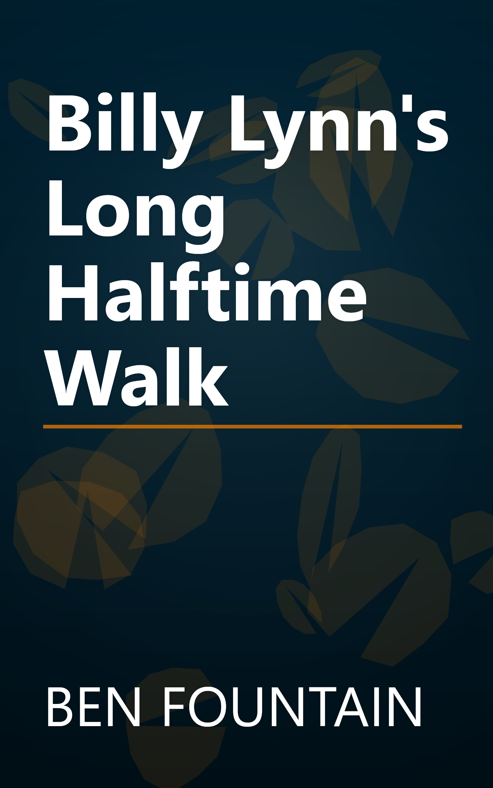 Billy Lynn's Long Halftime Walk book cover
