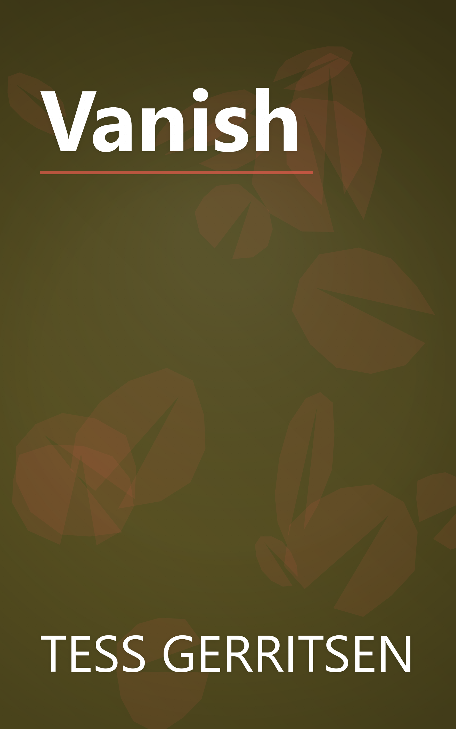 Vanish book cover