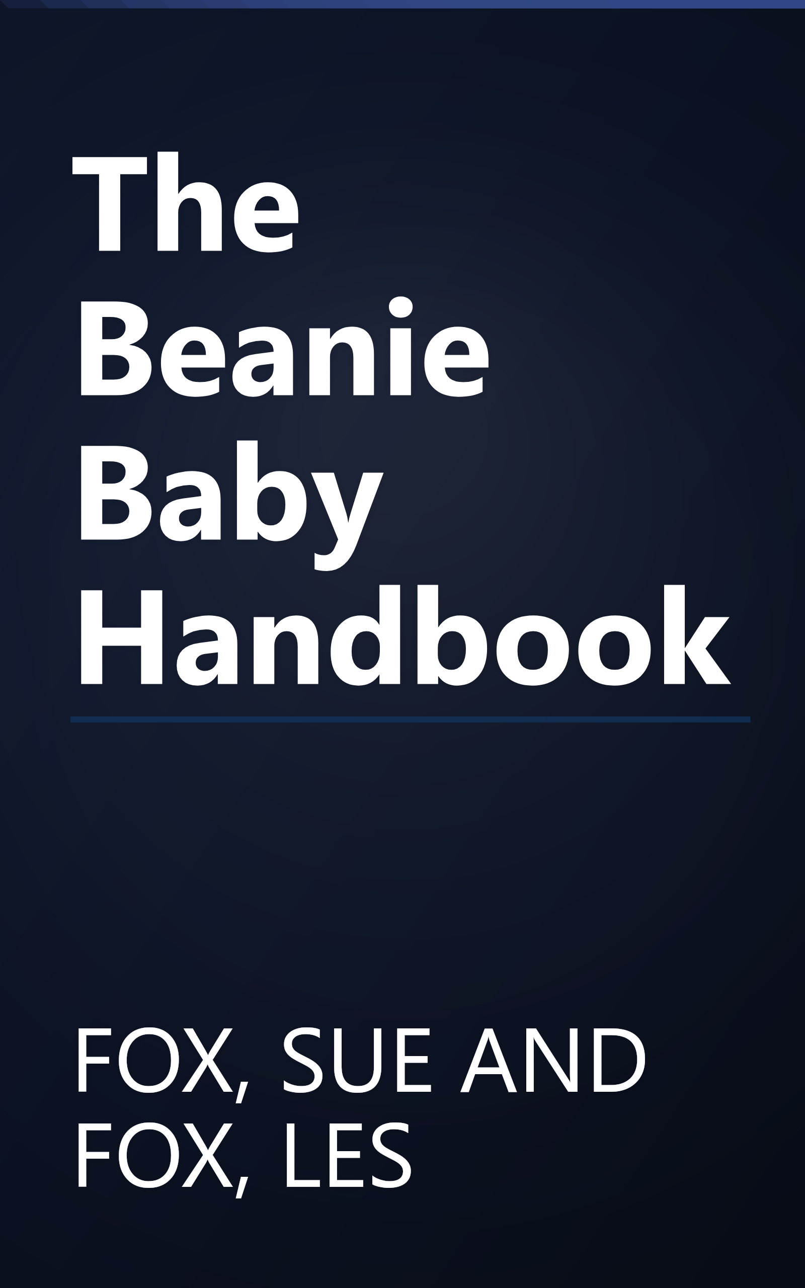 The Beanie Baby Handbook book cover