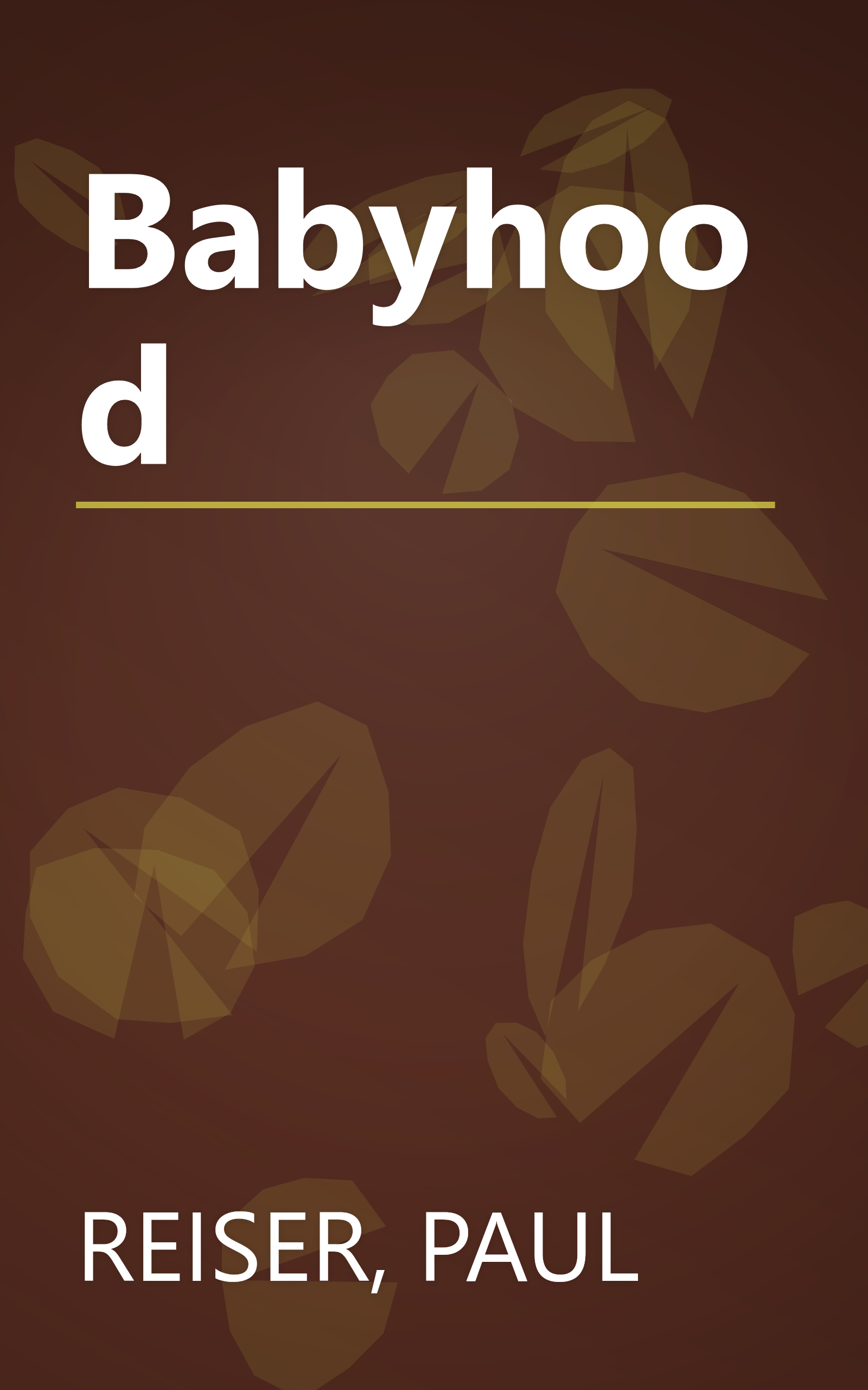 Babyhood book cover