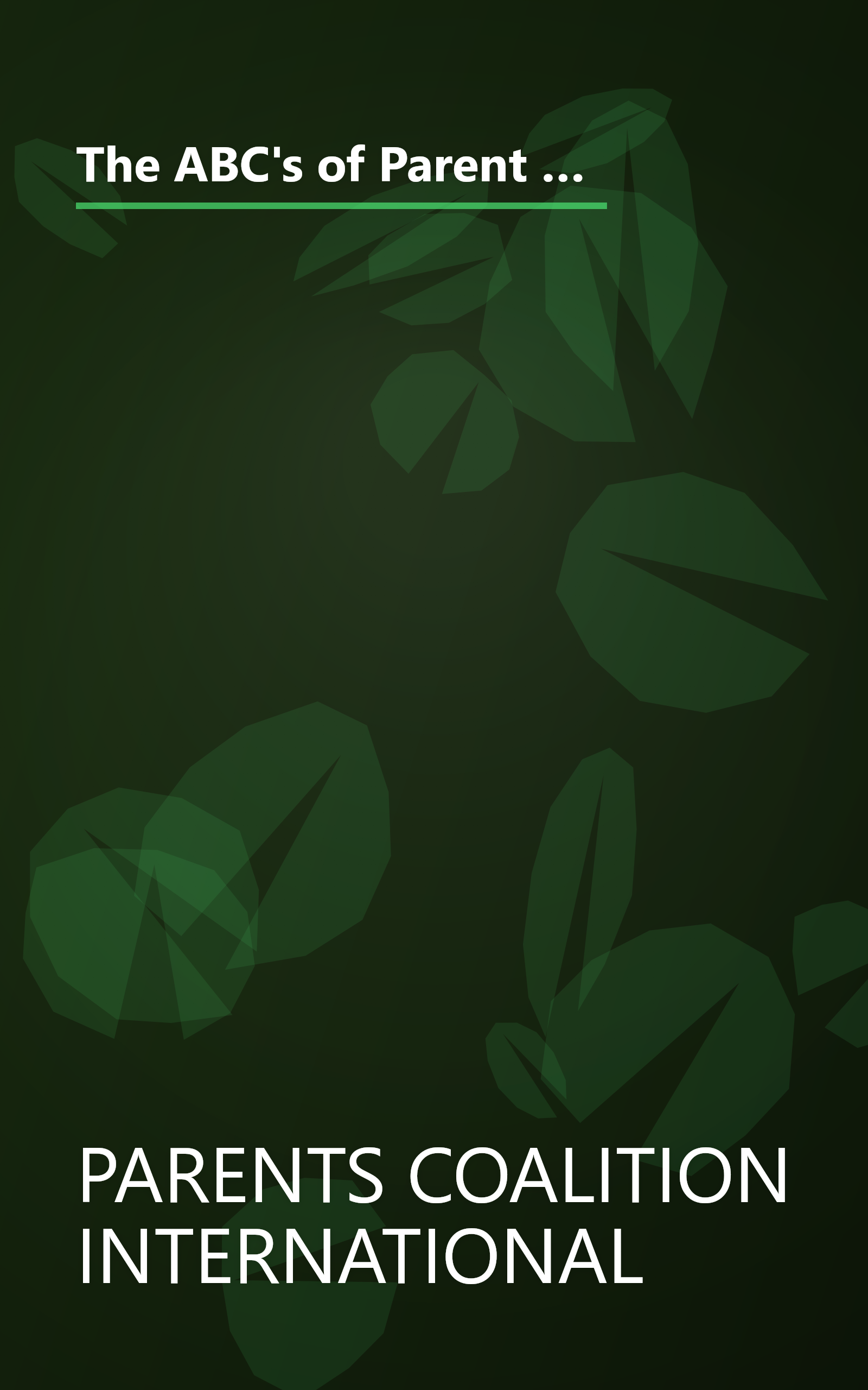 The ABC's of Parent Involvement in Education: Preparing Your Child for Success--Parent Involvement Tips for Lifelong Learning book cover