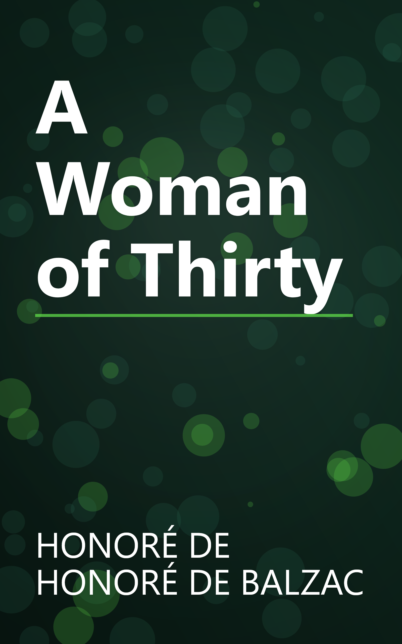 A Woman of Thirty book cover