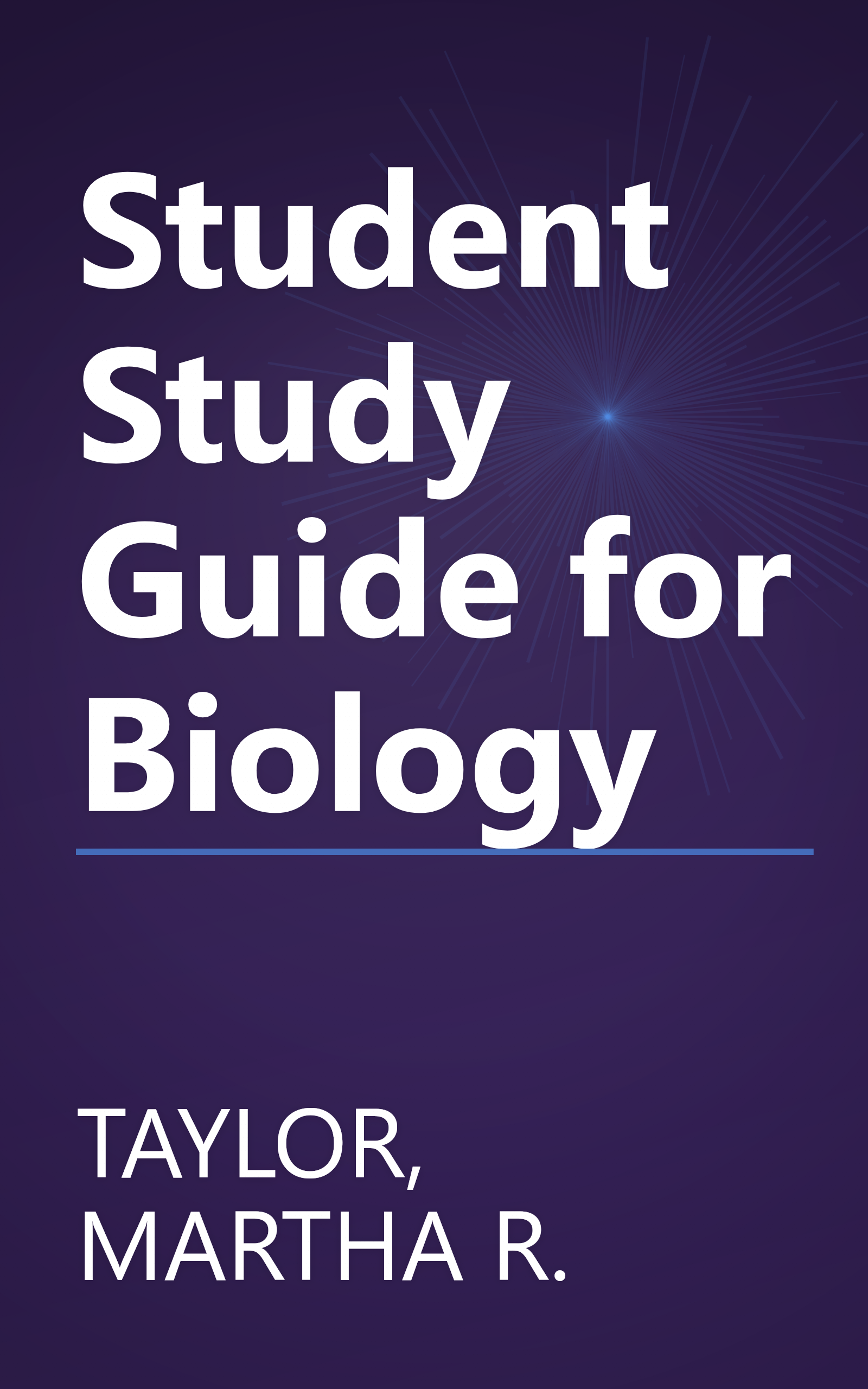 Student Study Guide for Biology book cover