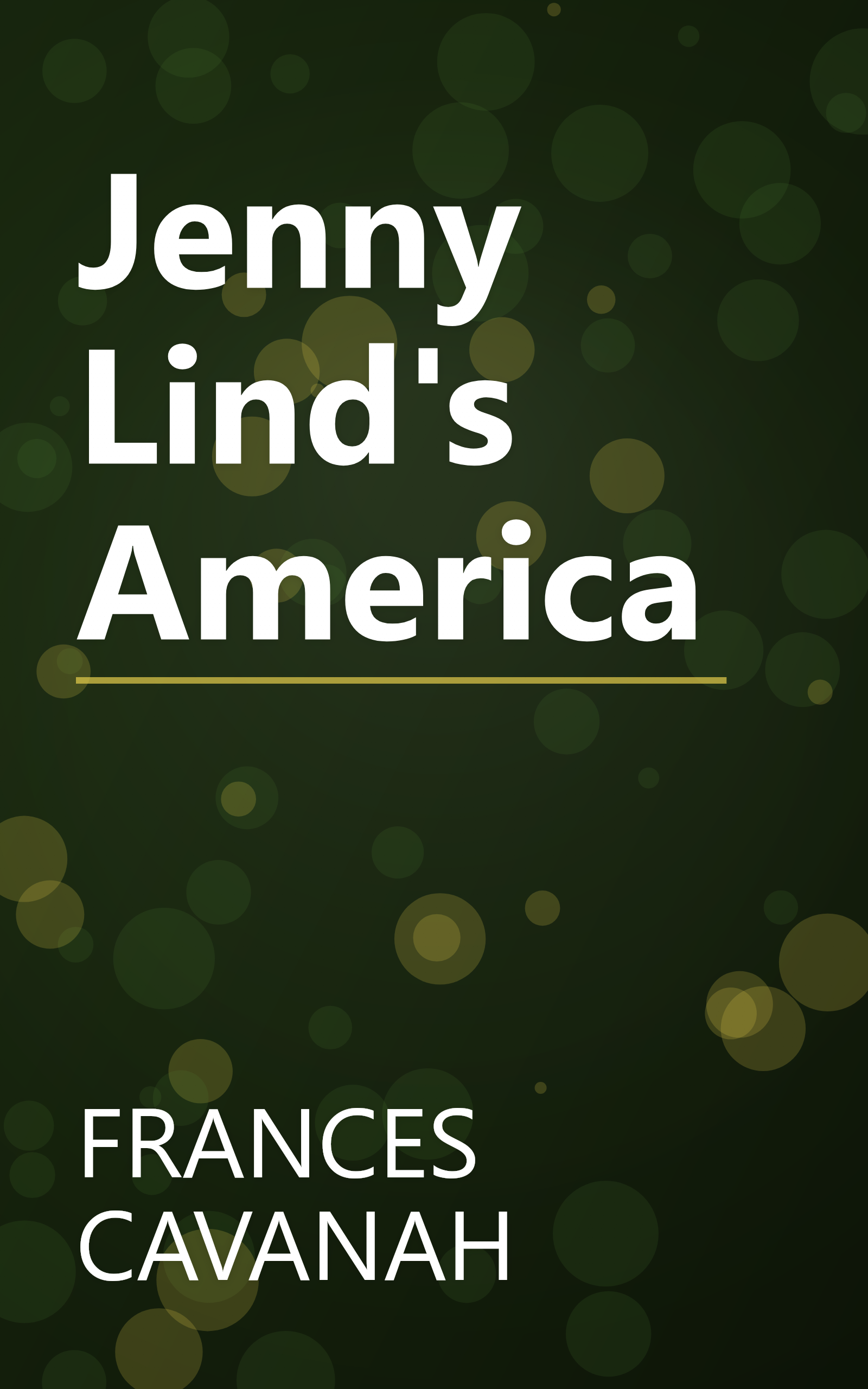 Jenny Lind's America book cover