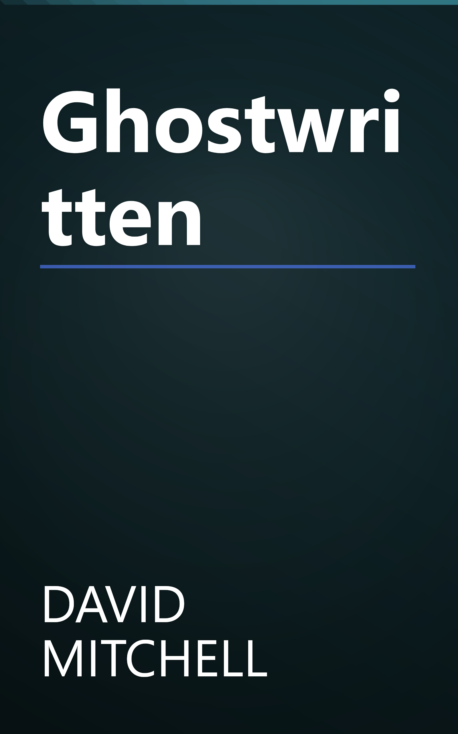 Ghostwritten book cover