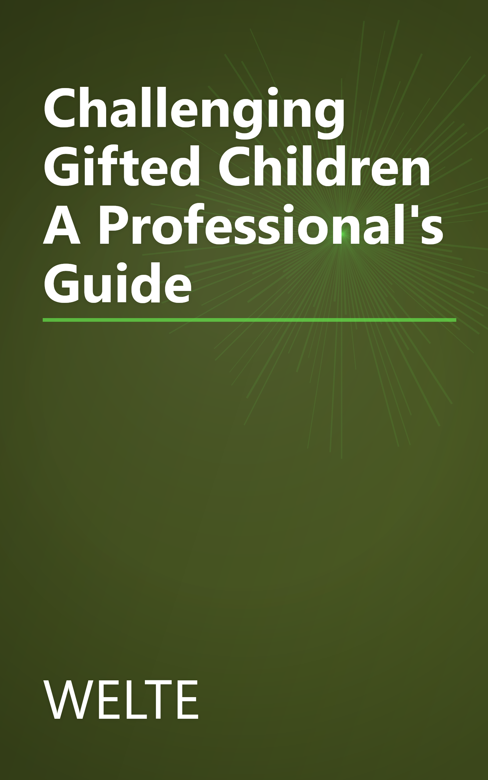 Challenging Gifted Children A Professional's Guide book cover