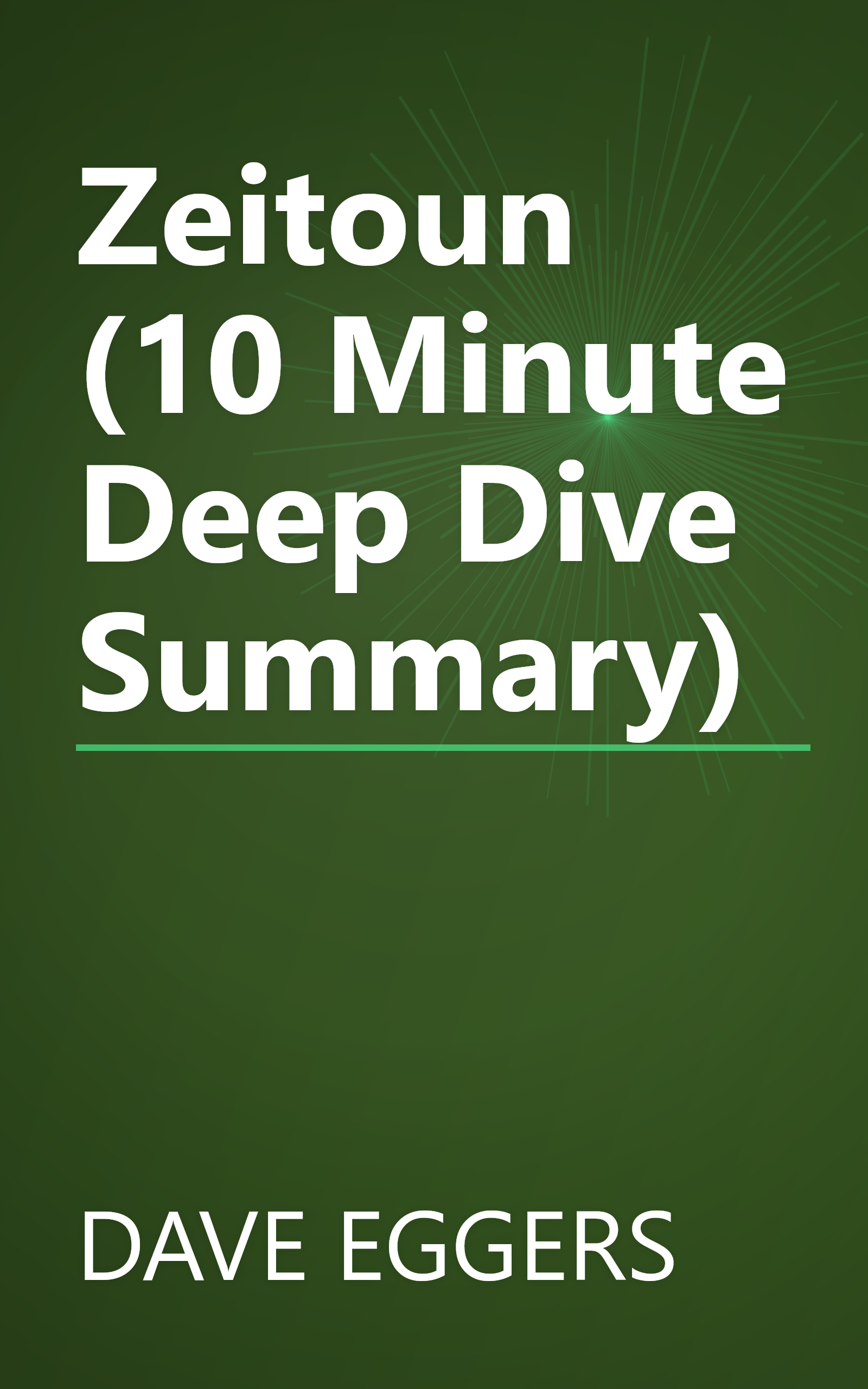 Zeitoun (10 Minute   Deep Dive Summary) book cover