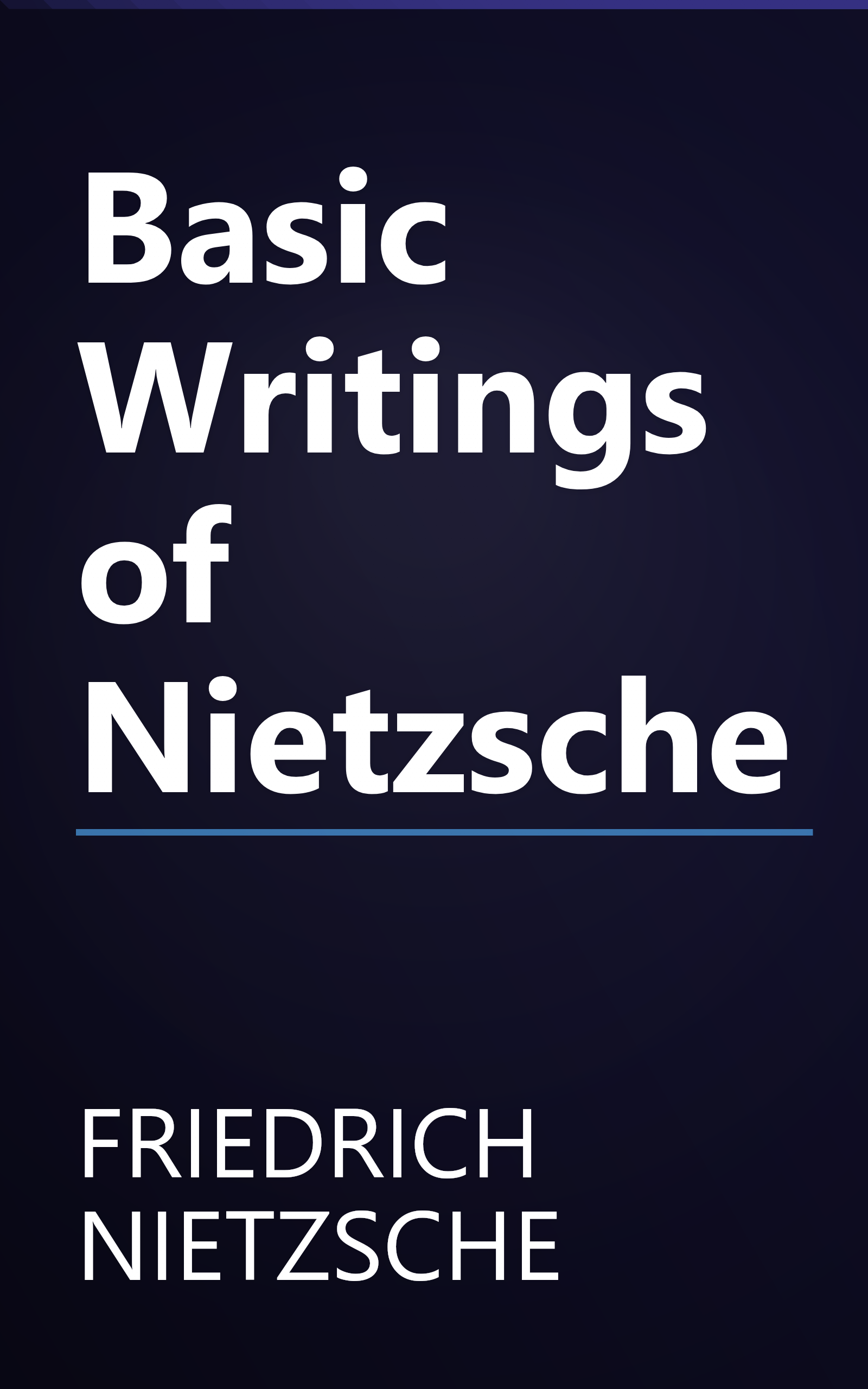 Basic Writings of Nietzsche book cover
