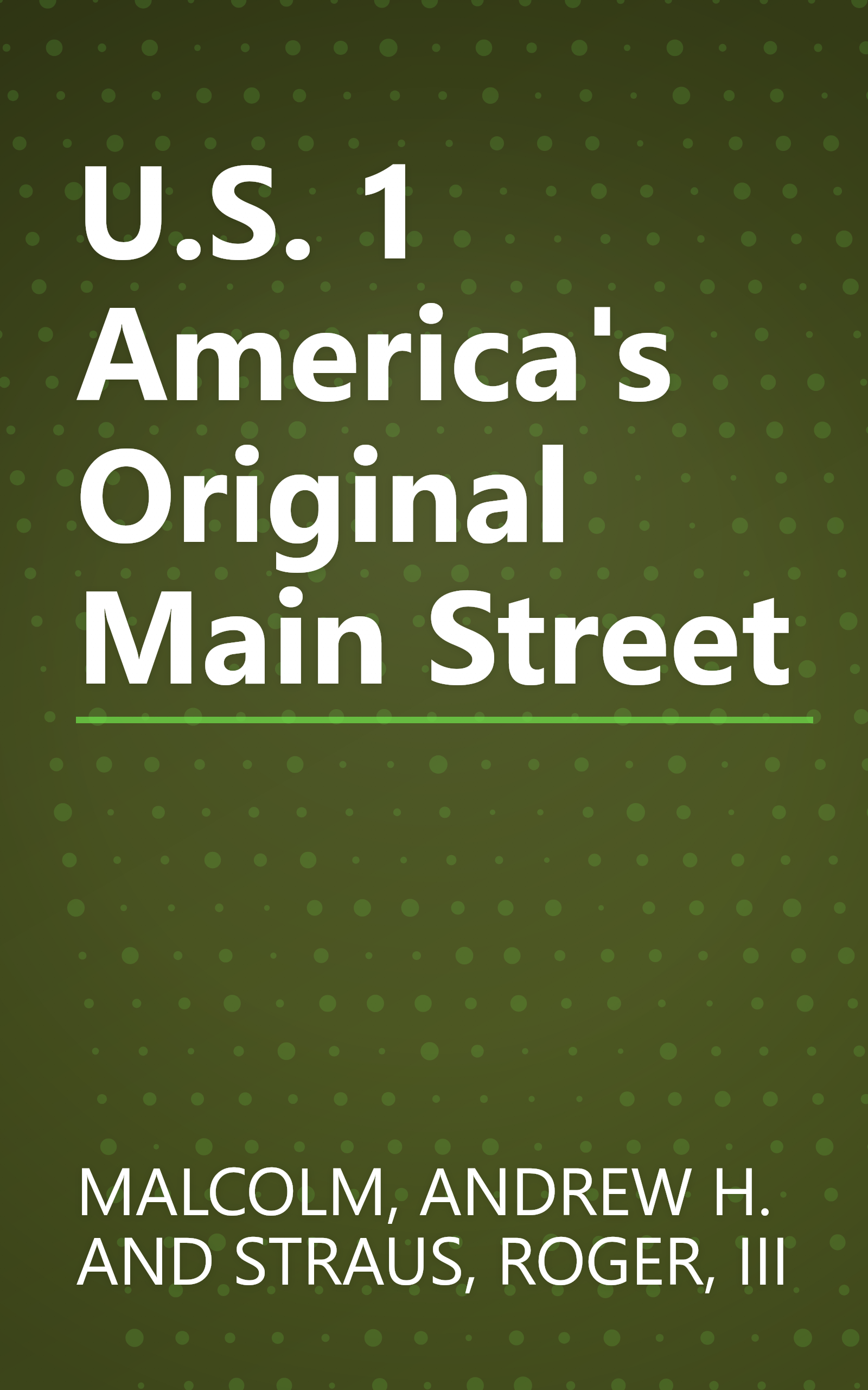 U.S. 1 America's Original Main Street book cover