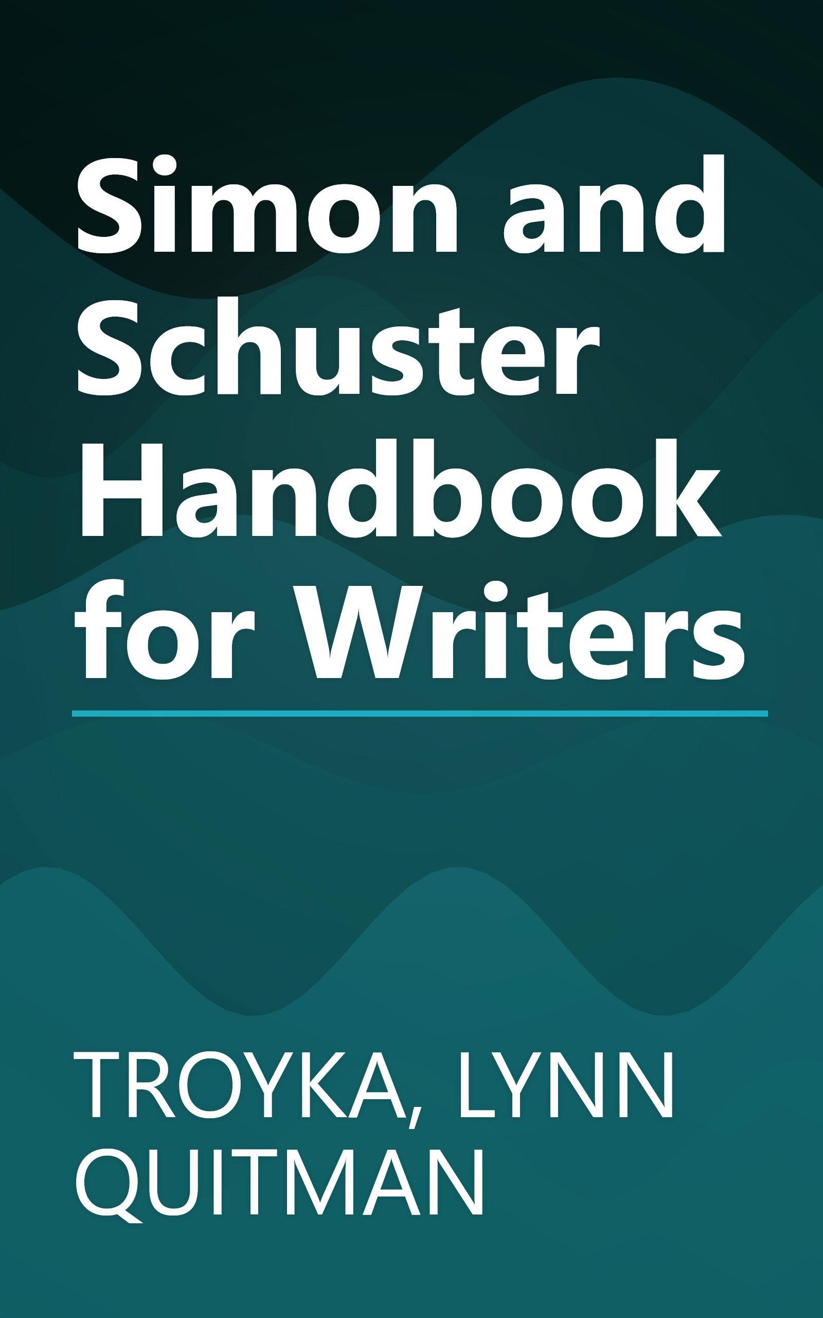 Simon and Schuster Handbook for Writers book cover
