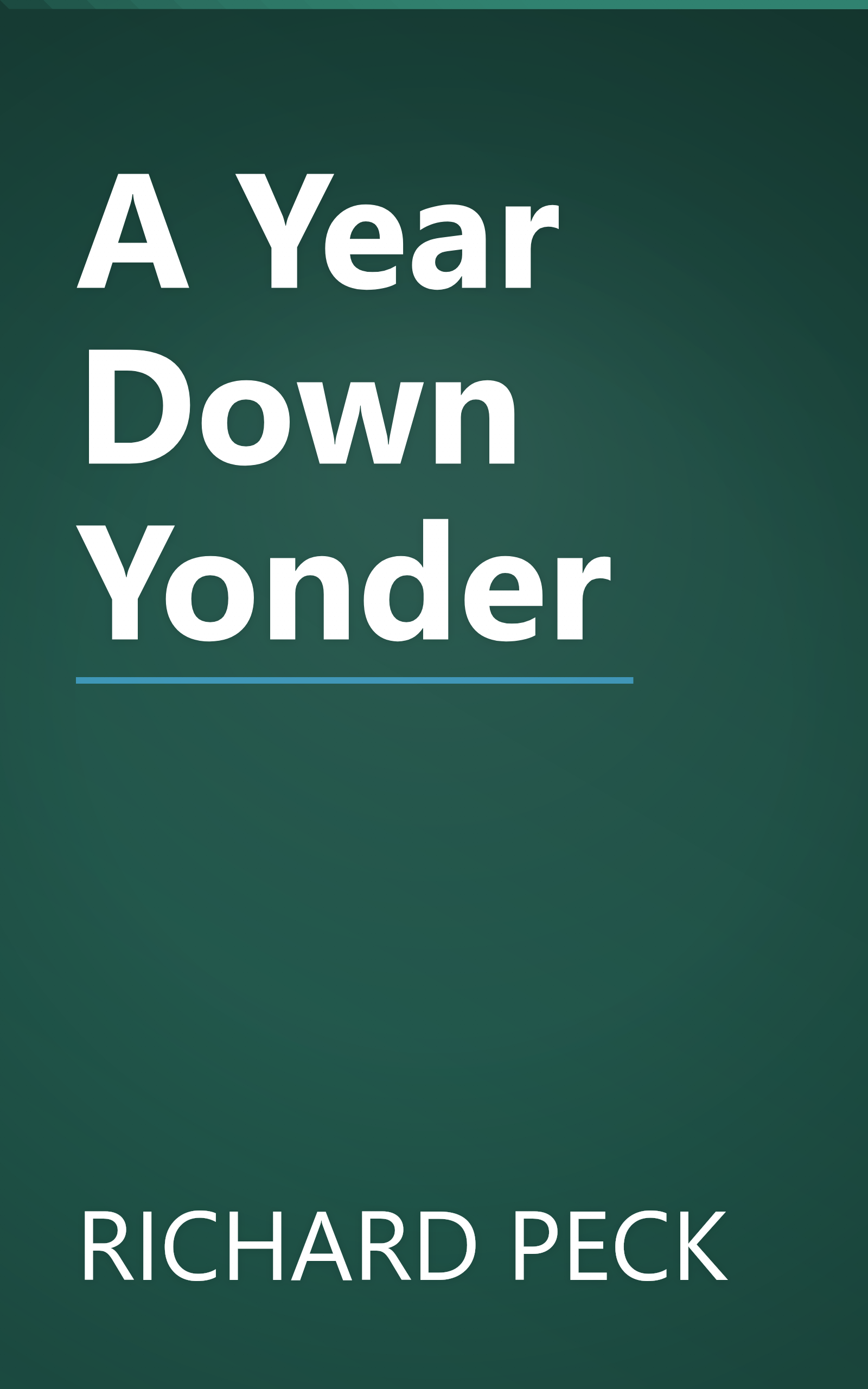 A Year Down Yonder book cover