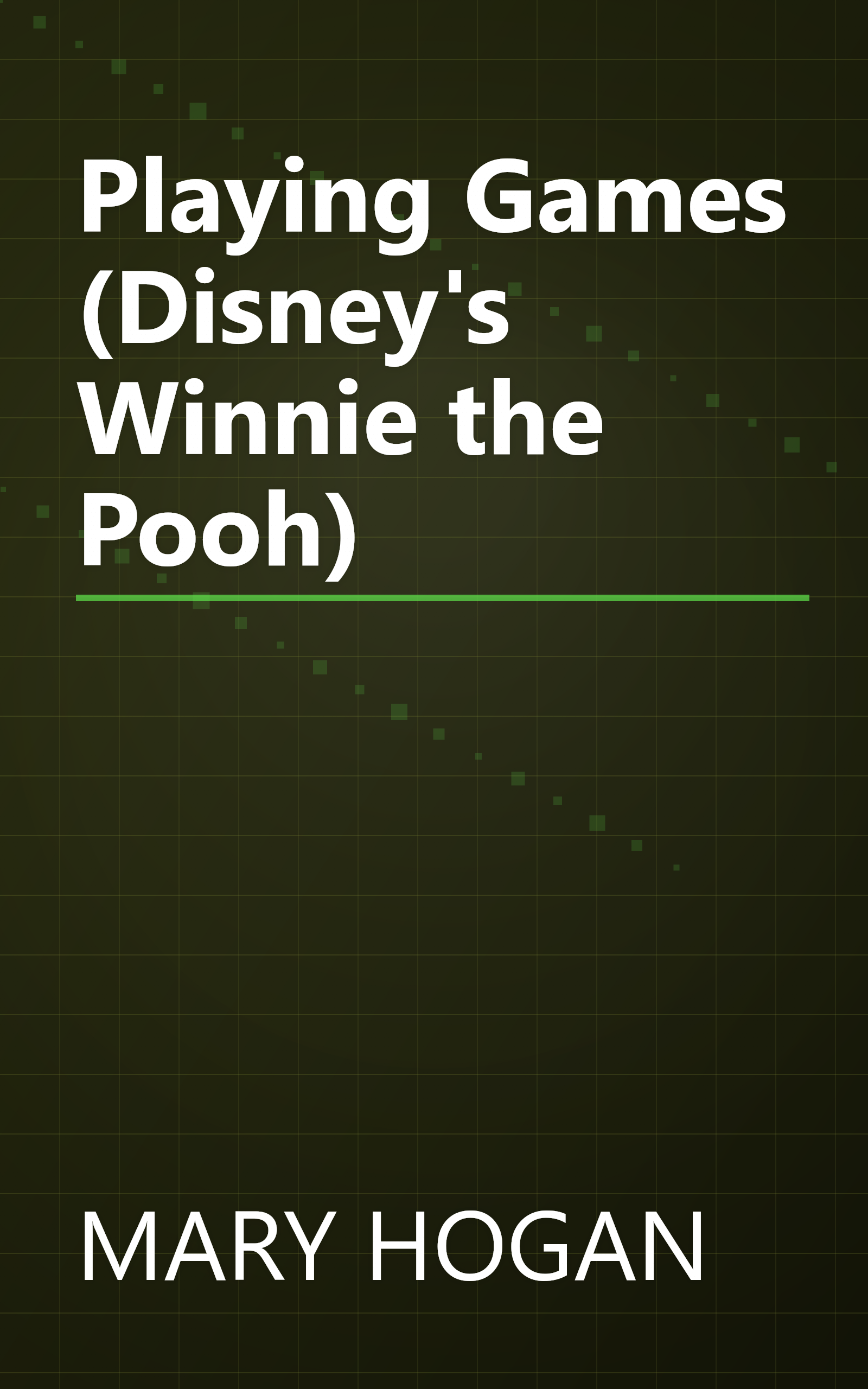 Playing Games (Disney's Winnie the Pooh) book cover