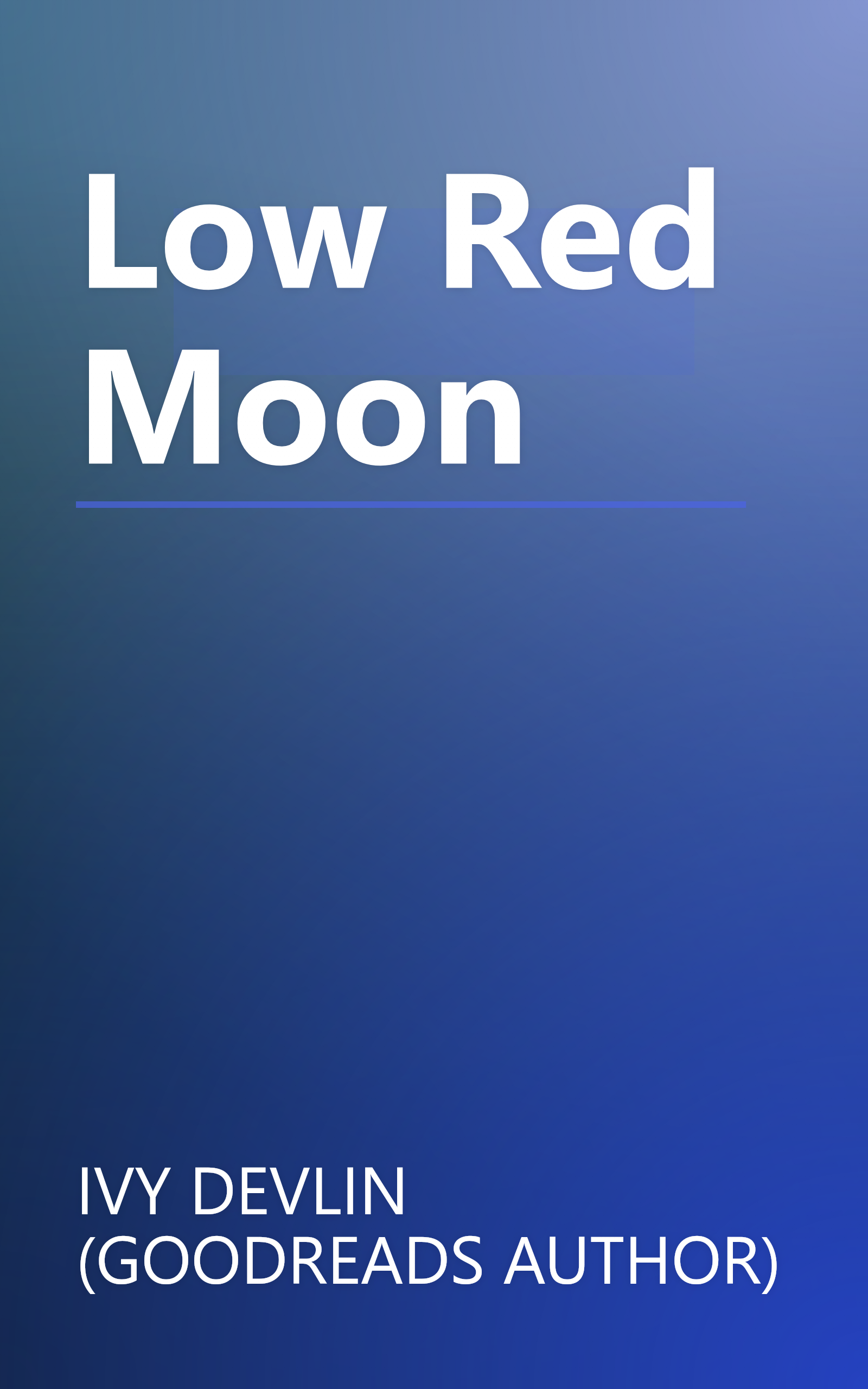 Low Red Moon book cover