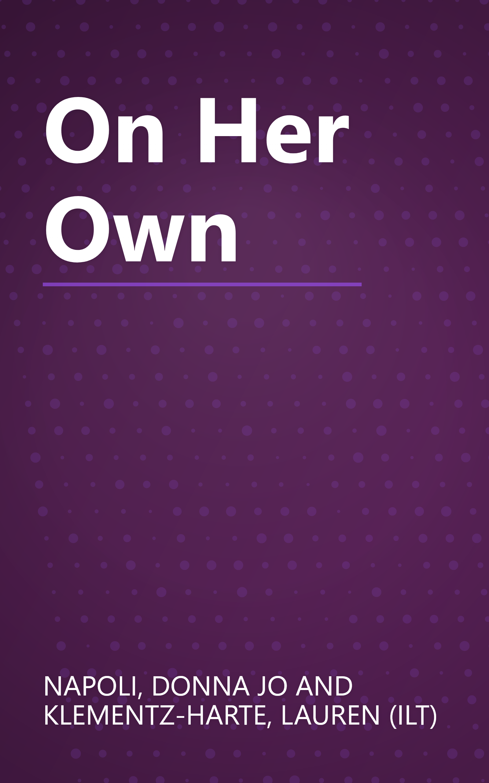 On Her Own book cover