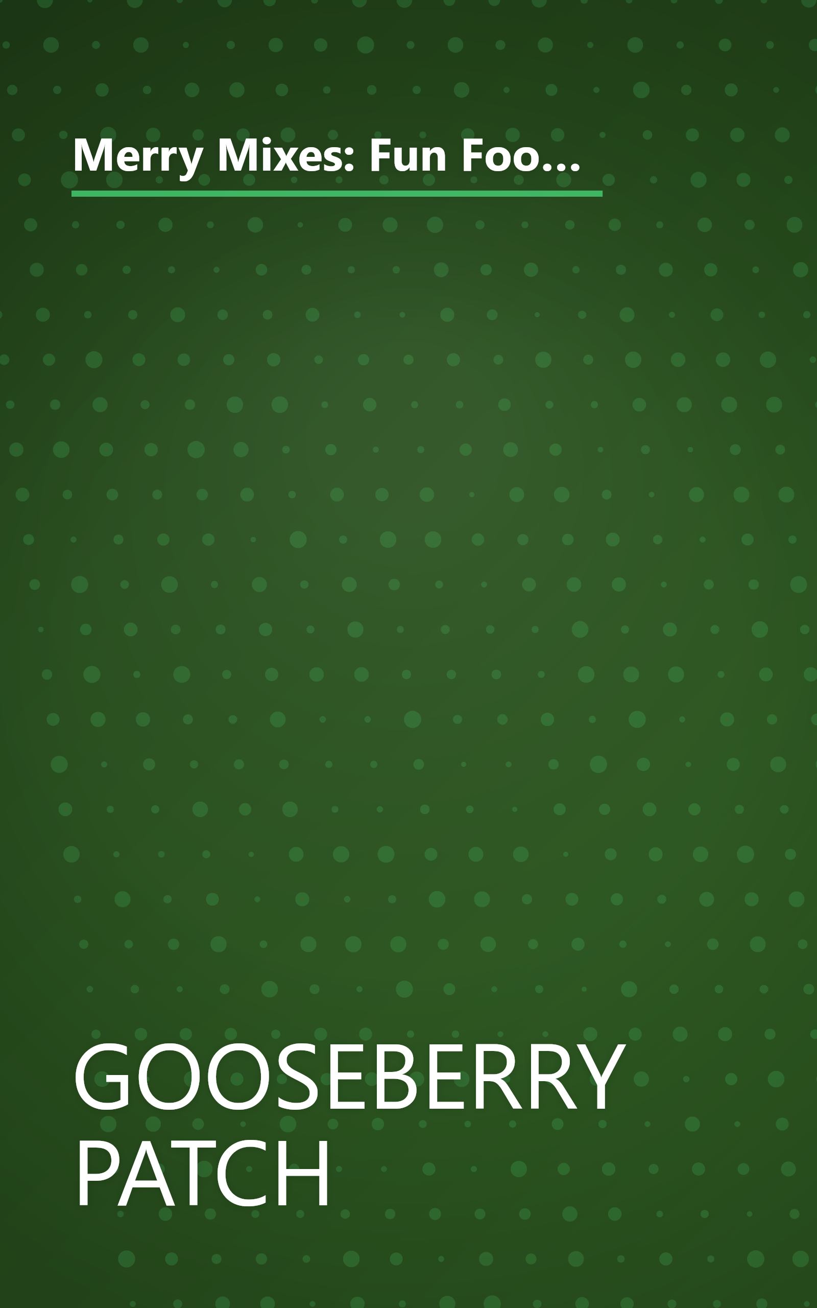 Merry Mixes: Fun Food Fixin's for Great Gift-Giving (Gooseberry Patch Book #26) (The Country Friends Collection) book cover