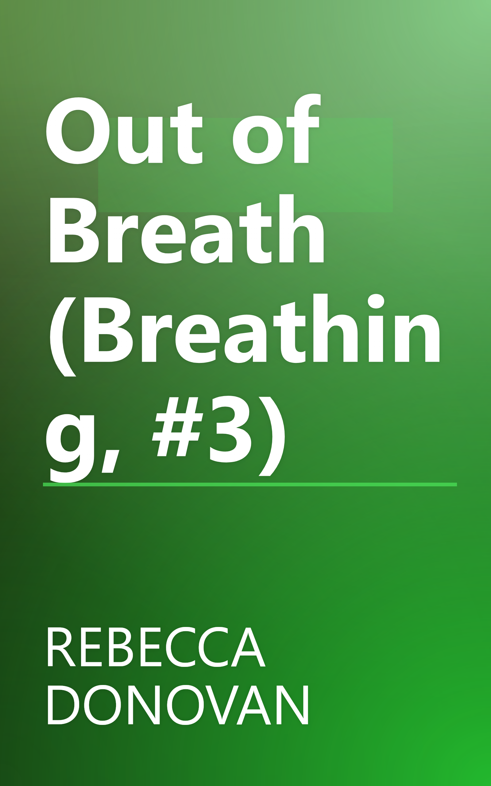 Out of Breath (Breathing, #3) book cover