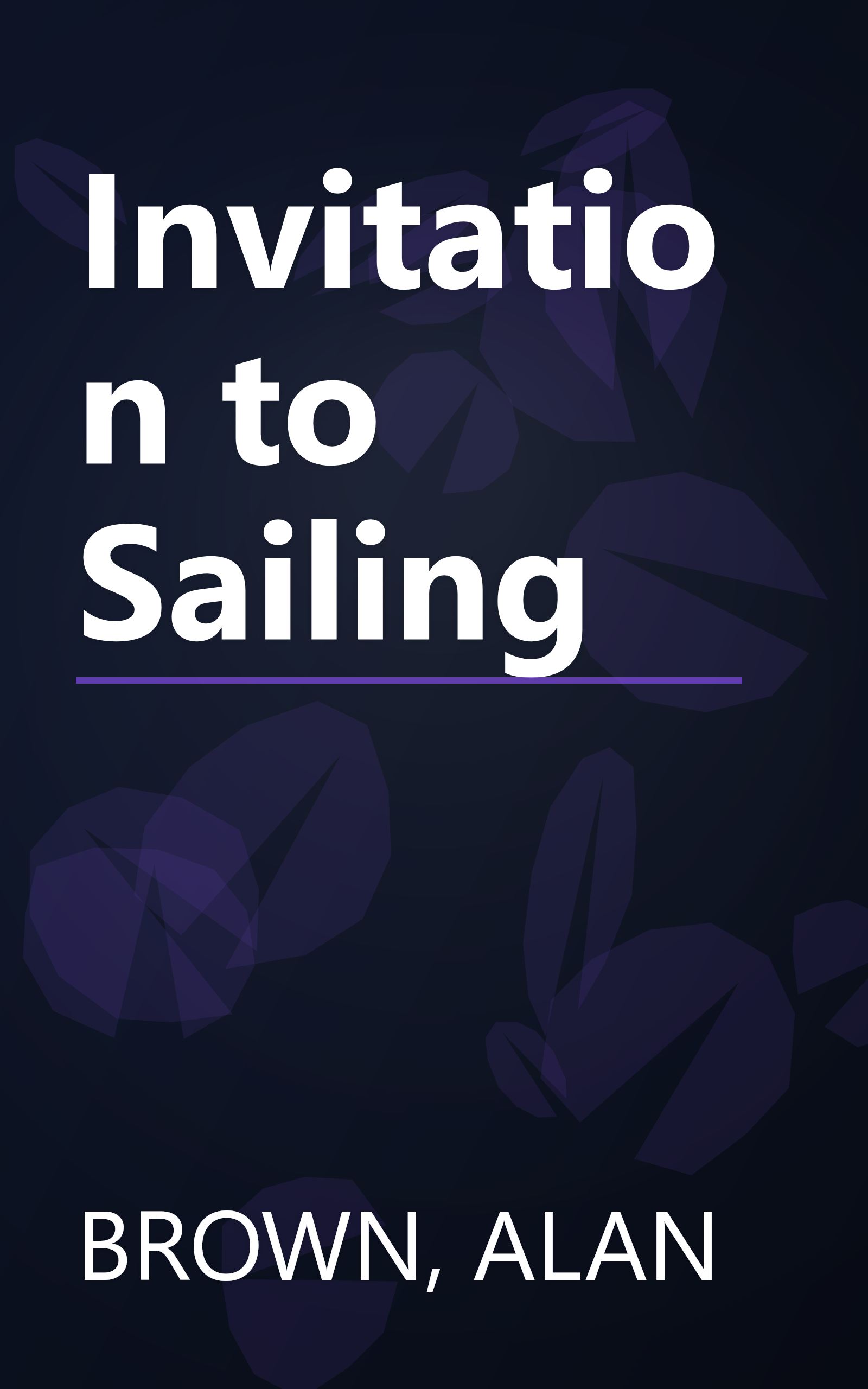 Invitation to Sailing book cover