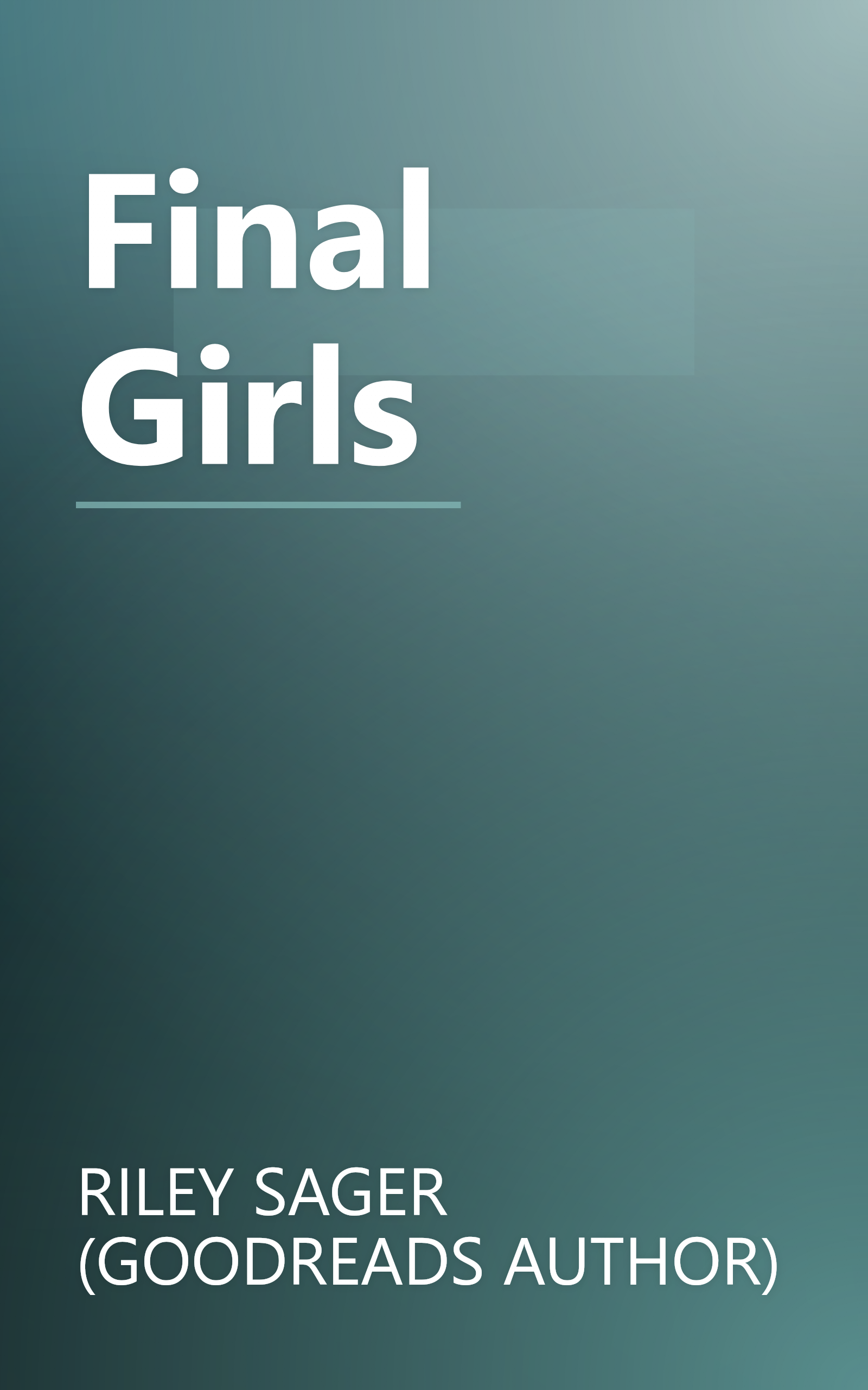 Final Girls book cover