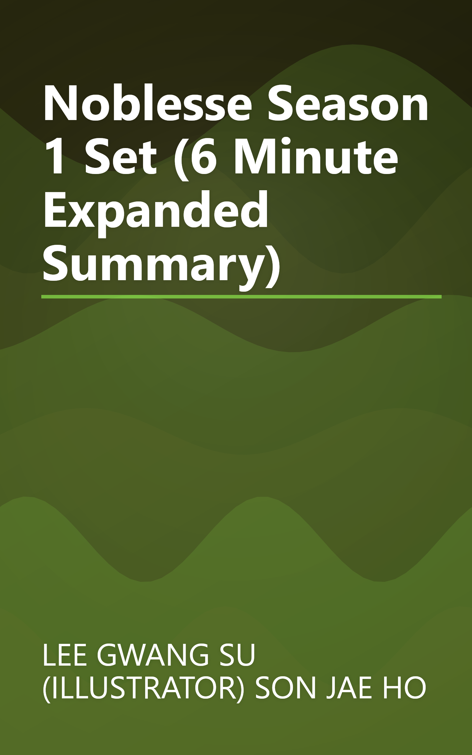 Noblesse  Season 1  Set (6 Minute   Expanded Summary) book cover