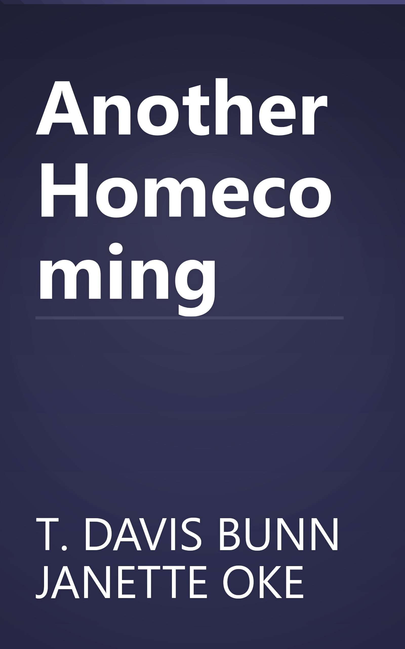 Another Homecoming book cover