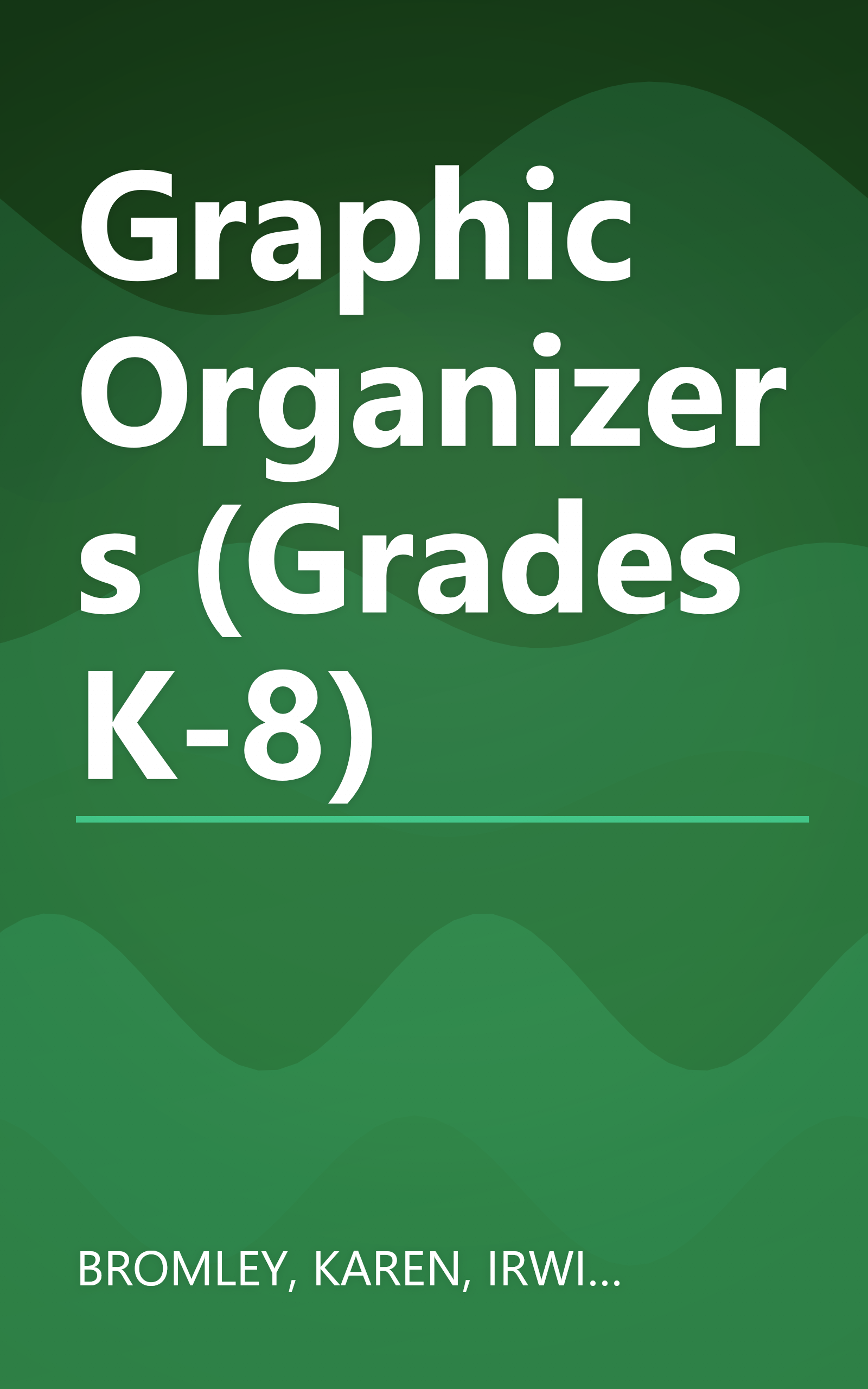 Graphic Organizers (Grades K-8) book cover