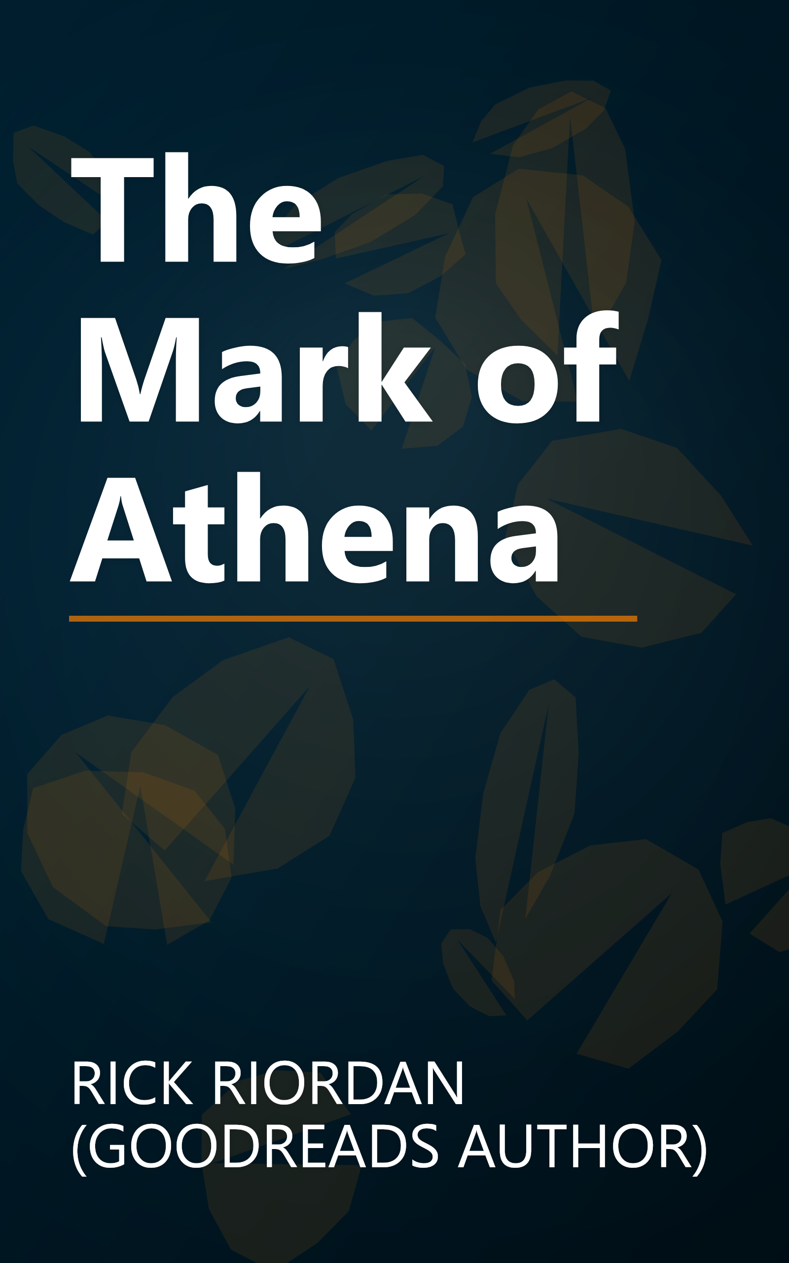 The Mark of Athena book cover