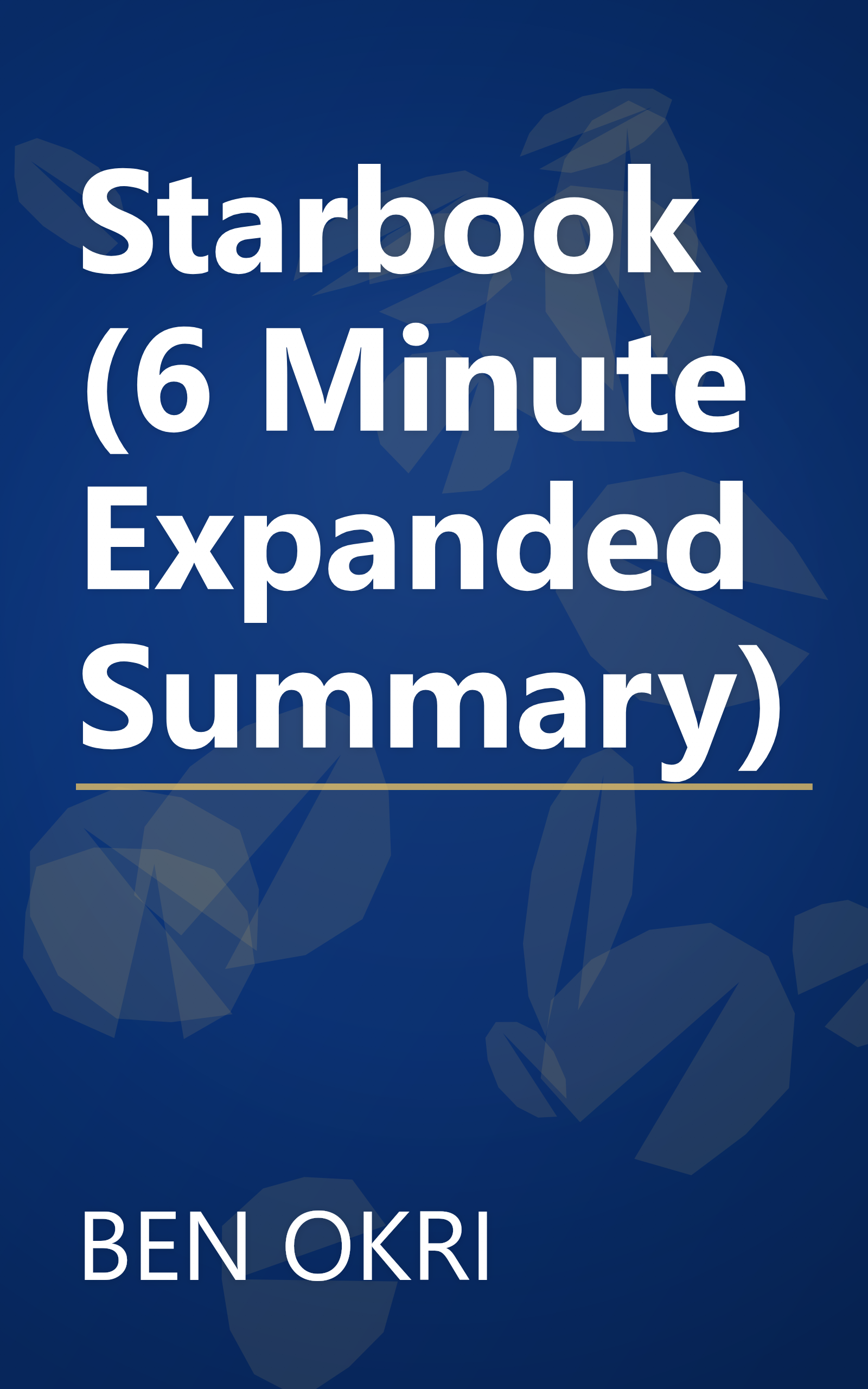 Starbook (6 Minute   Expanded Summary) book cover
